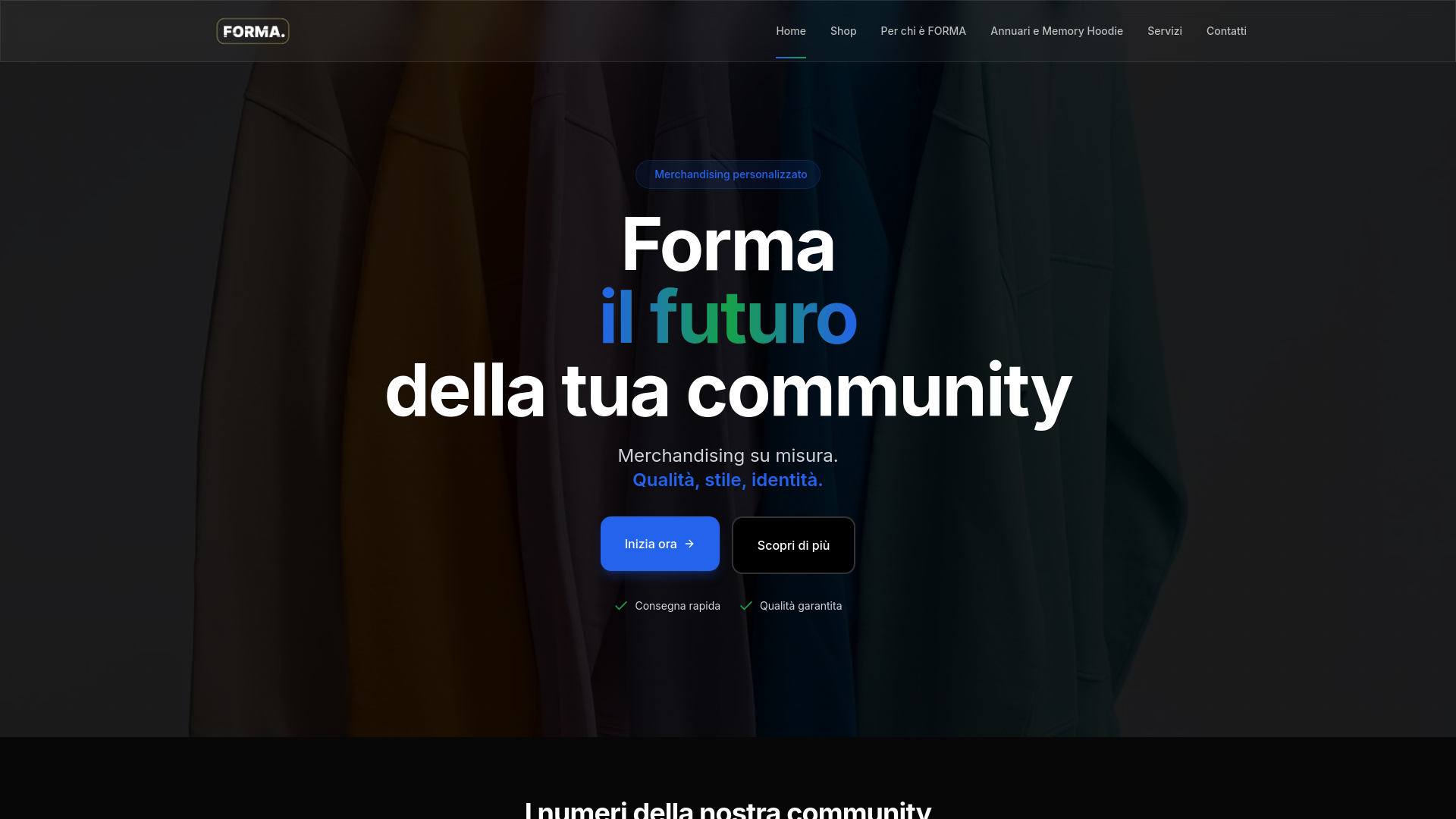 Forma Wear - Merchandising Personalizzato per Scuole