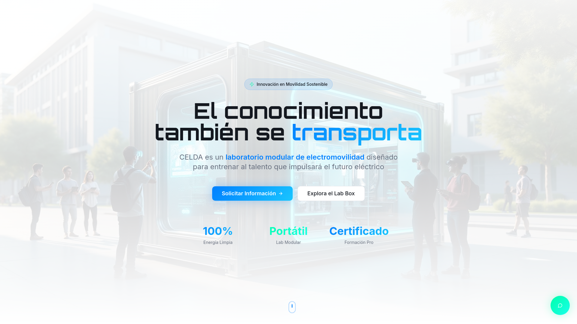 CELDA – E-Mobility Lab Box | Laboratorio Portátil de Electromovilidad