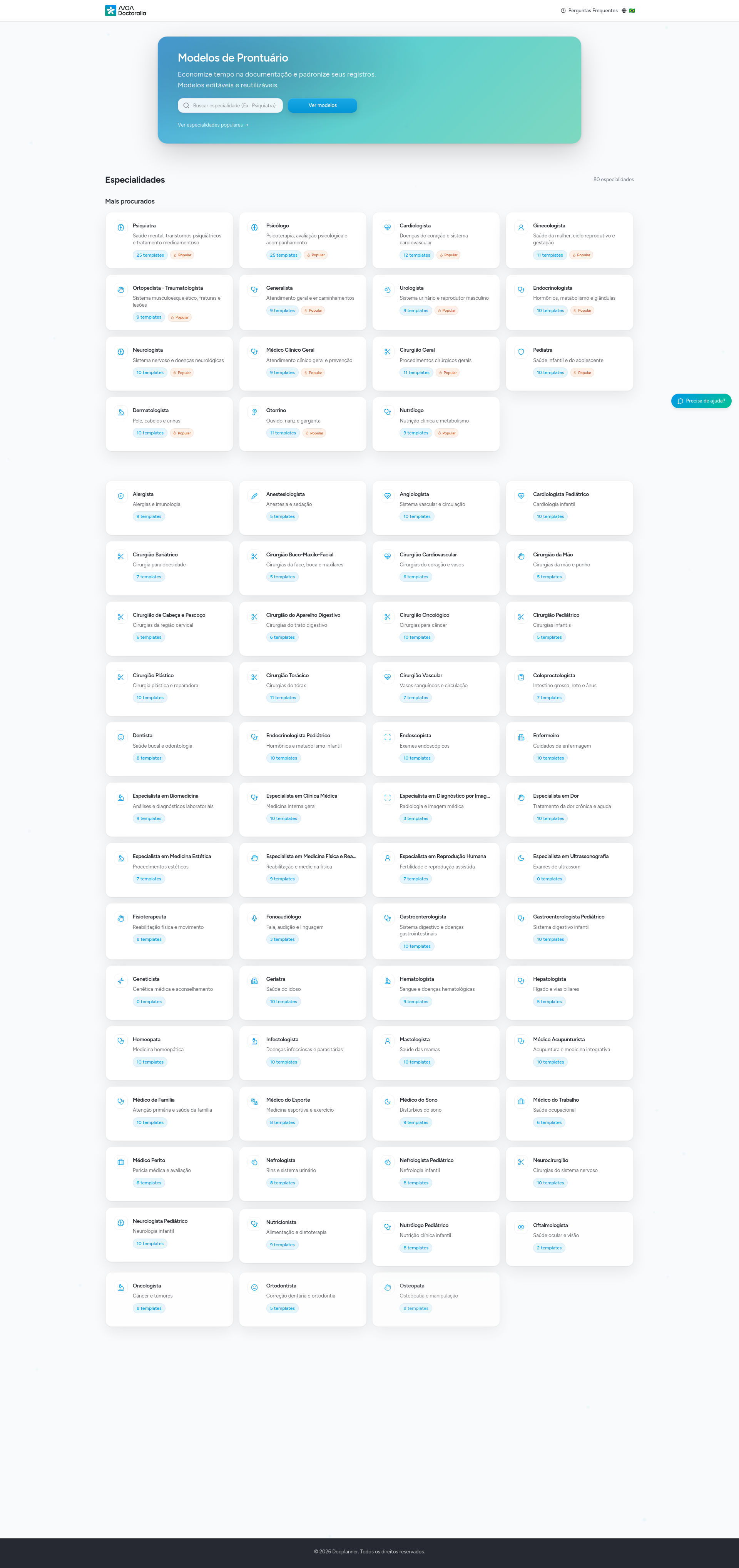 Noa Notes - Templates Médicos
