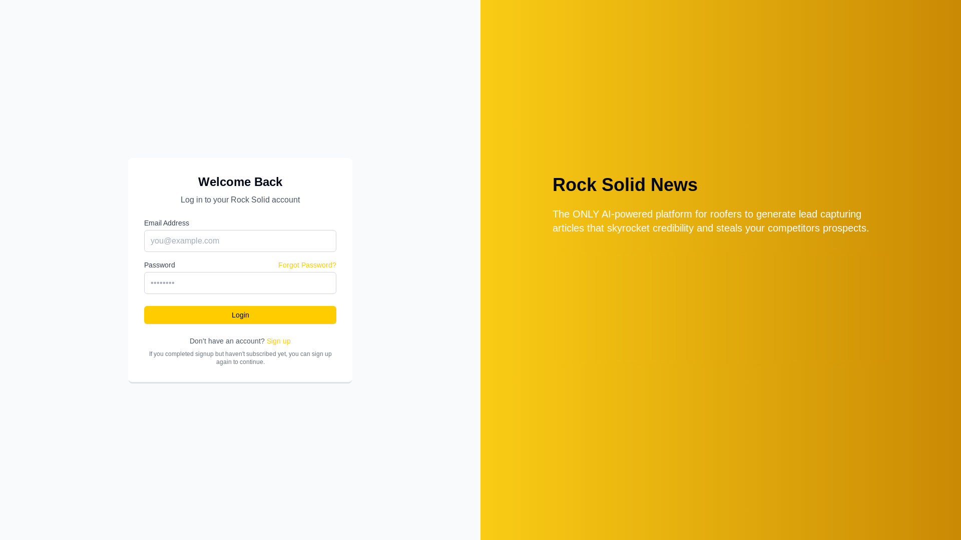 Rock Solid App