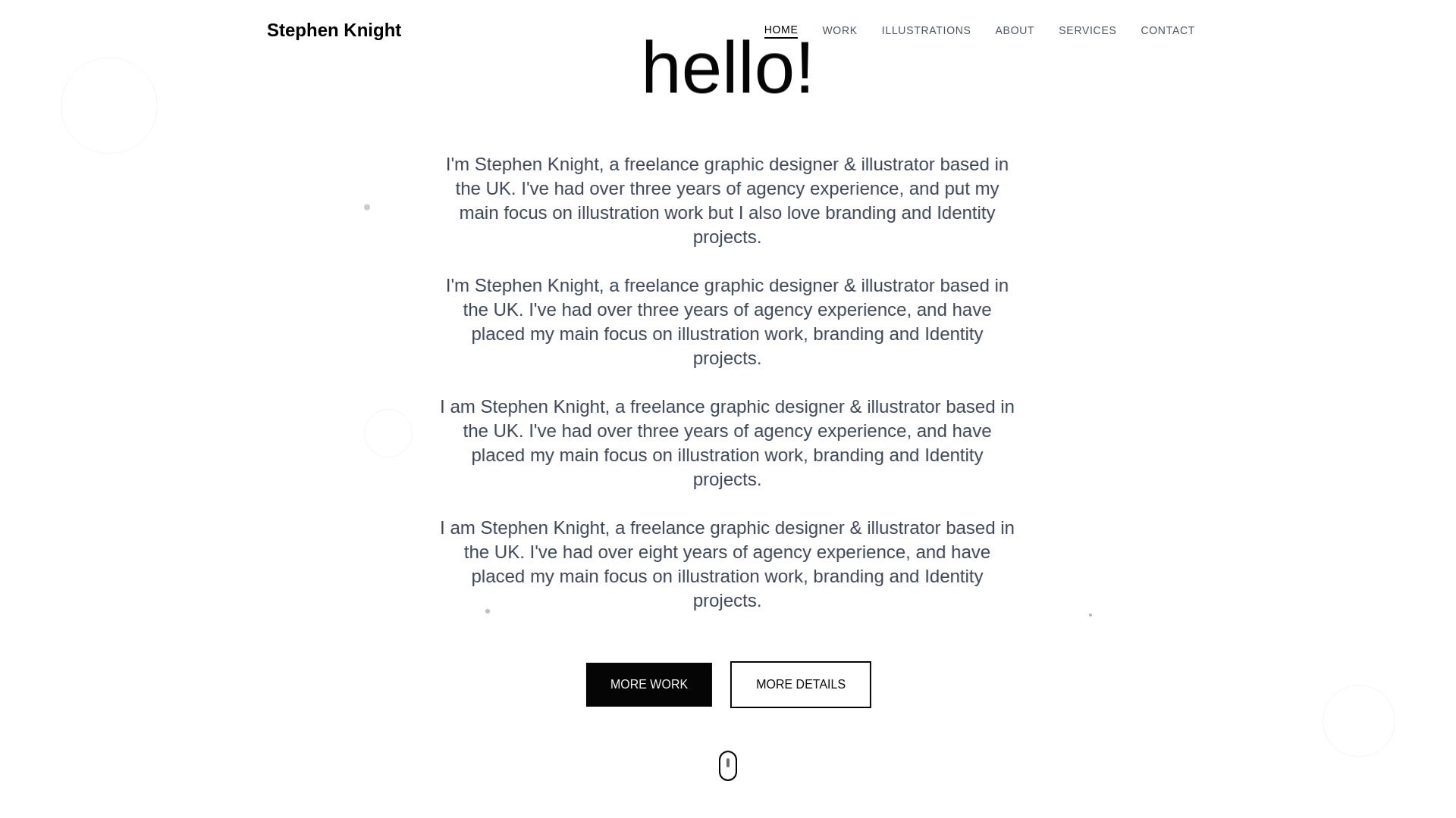 Stephen Knight - Graphic Designer | Brand Identity & Digital Design
