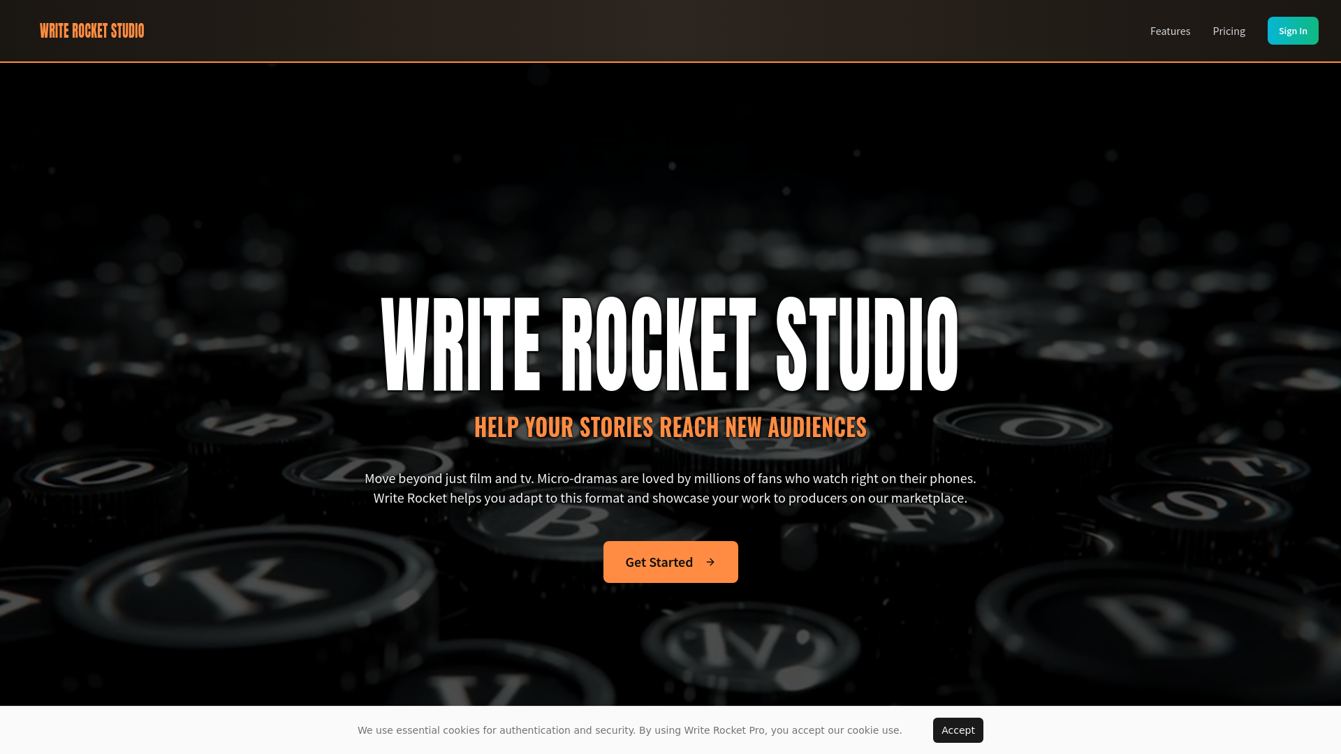 Write Rocket Studio | Screenplay to Micro-Drama Platform - Producer ...