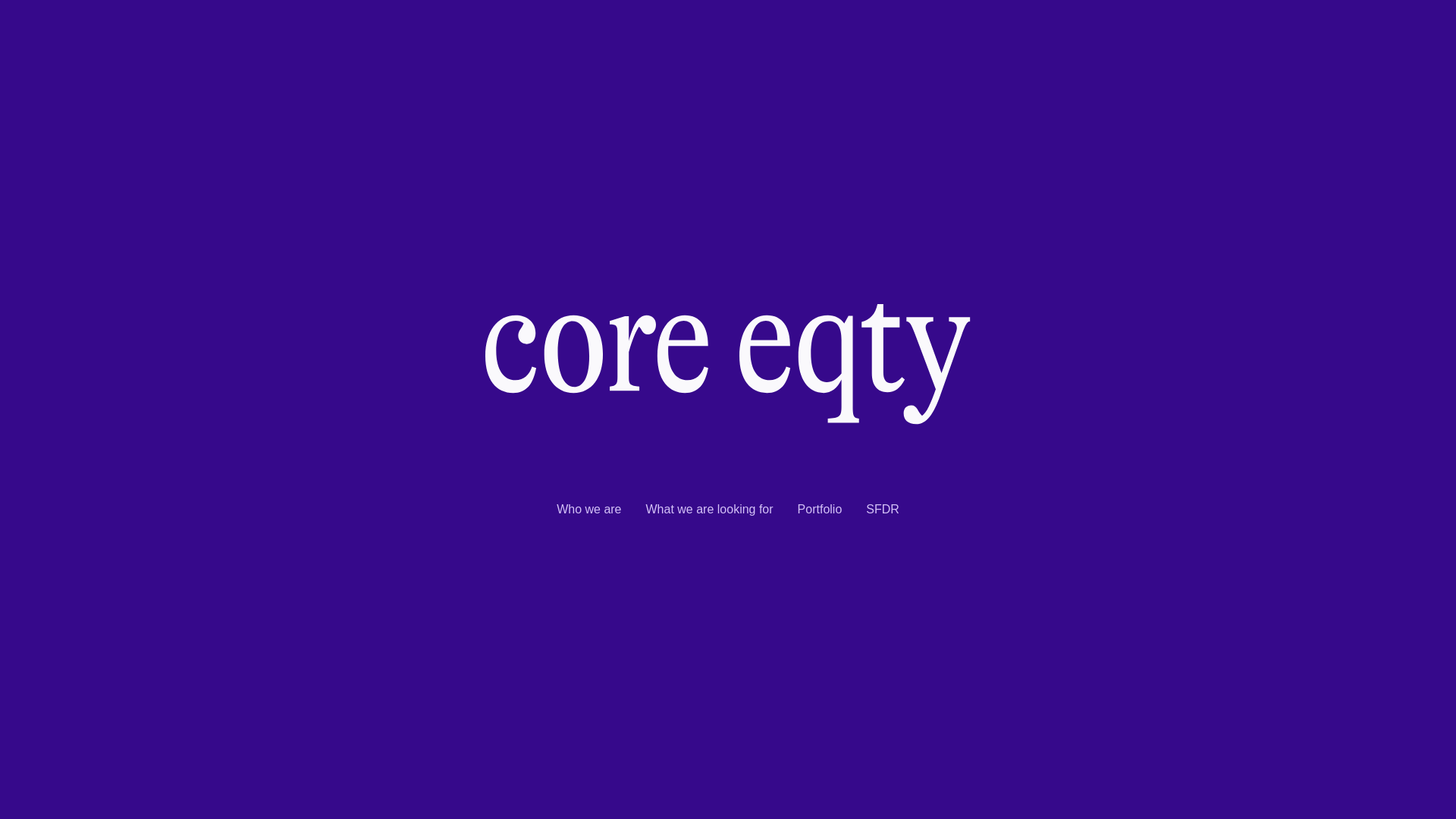 Core Eqty