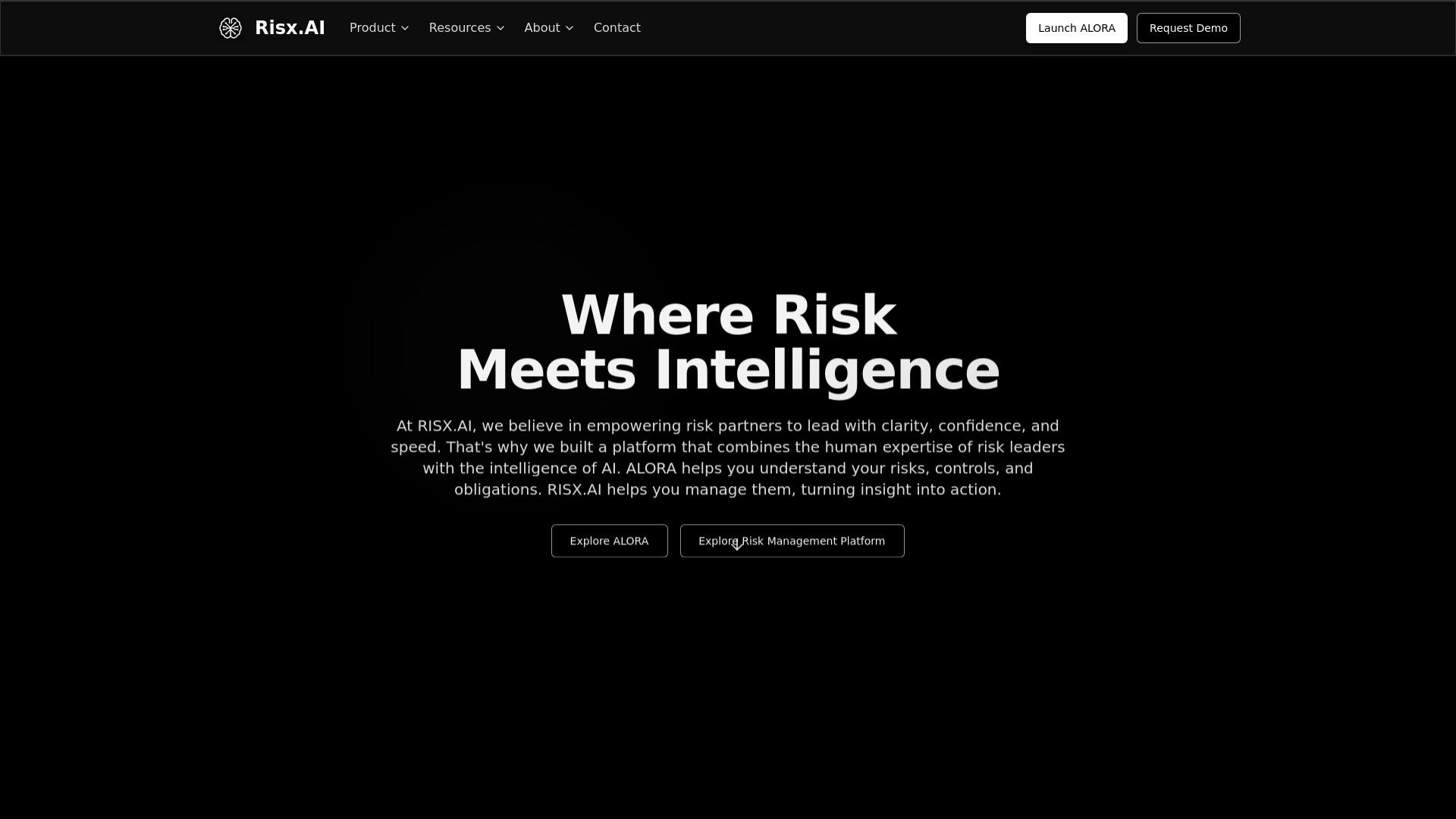 Risx.AI - Modern GRC. Intelligent by Design.