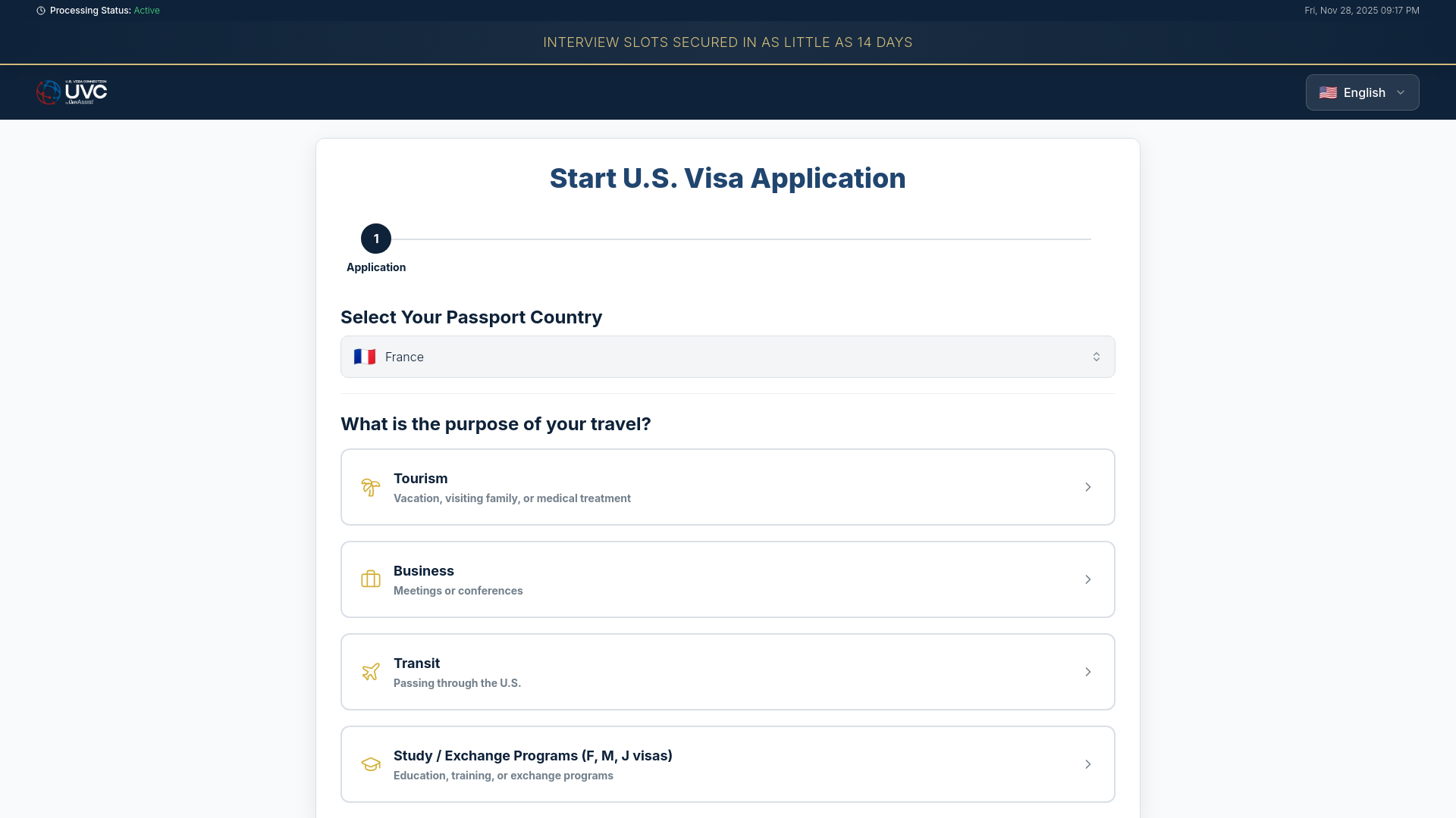 US Visa Connection - ESTA & US Visa Application Services