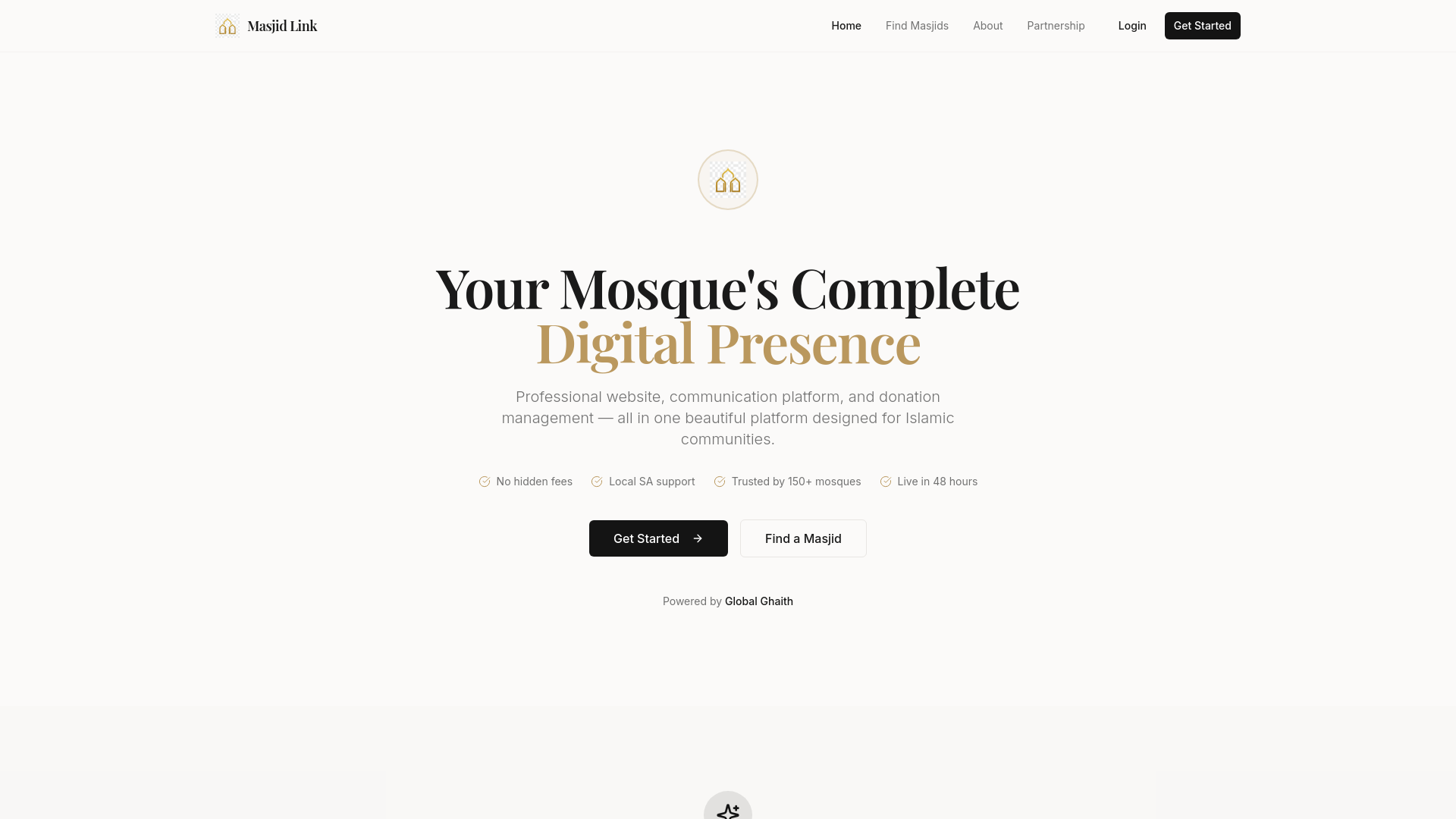 Masjid Link - Complete Mosque Management Platform