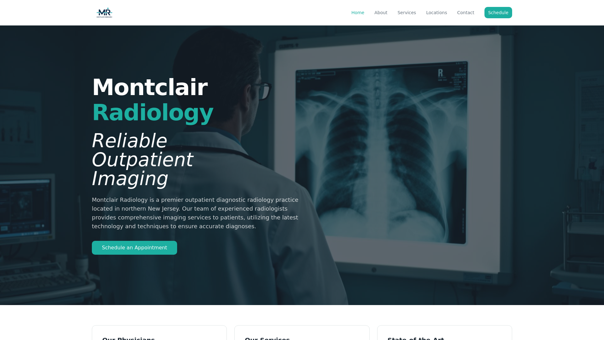Montclair Radiology | Diagnostic Imaging in NJ