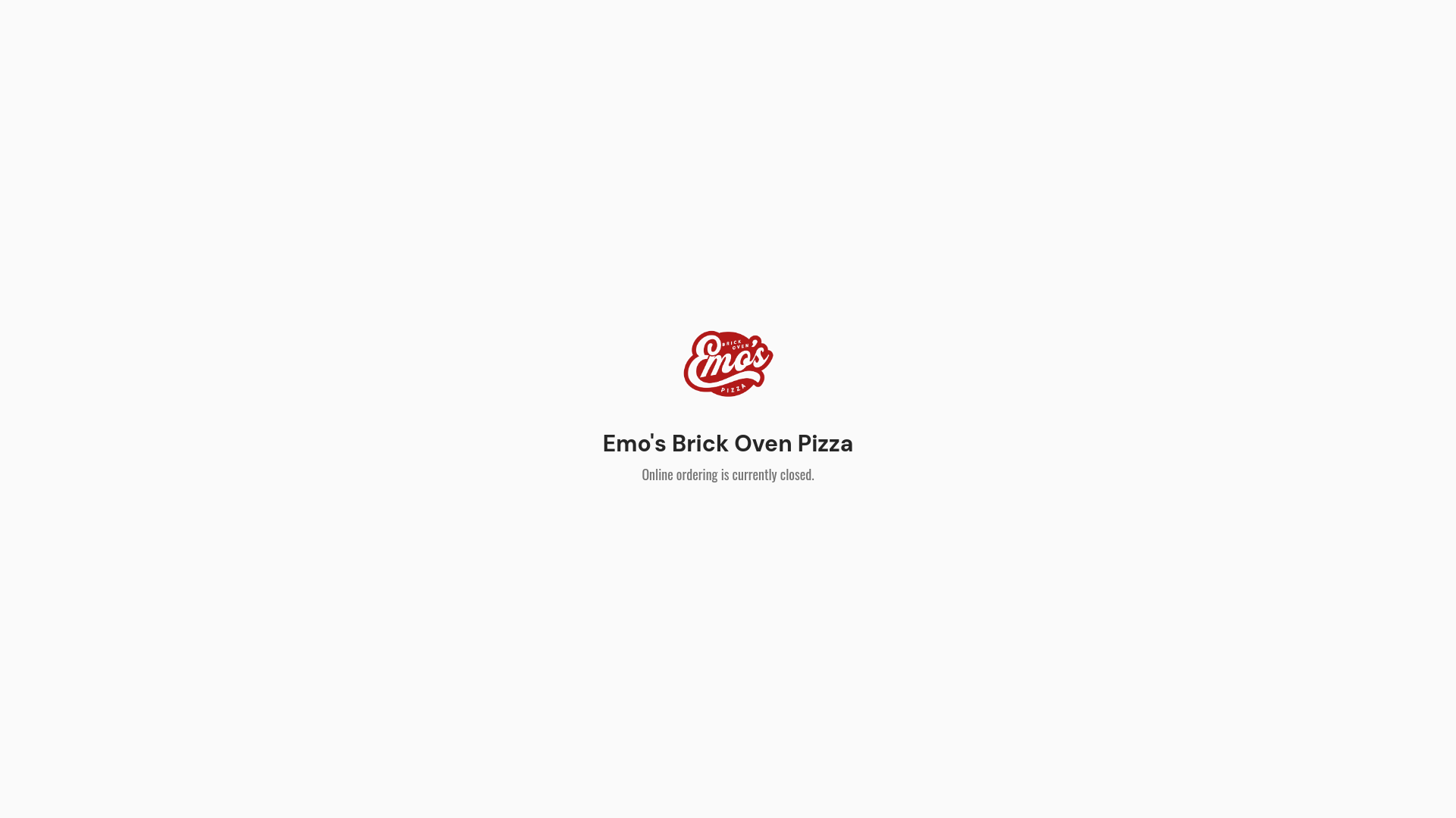 Emo's Brick Oven Pizza