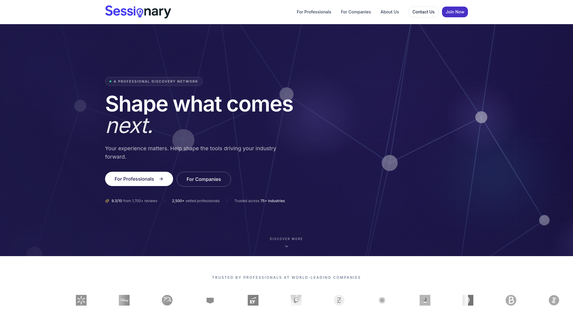 Sessionary - Connect Through Meaningful Conversations