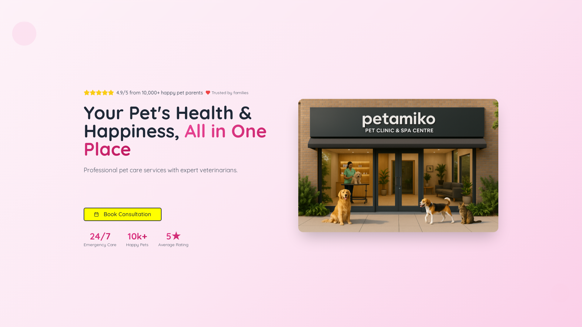 Petamiko - Expert Veterinary Care for Your Beloved Pets | India's ...