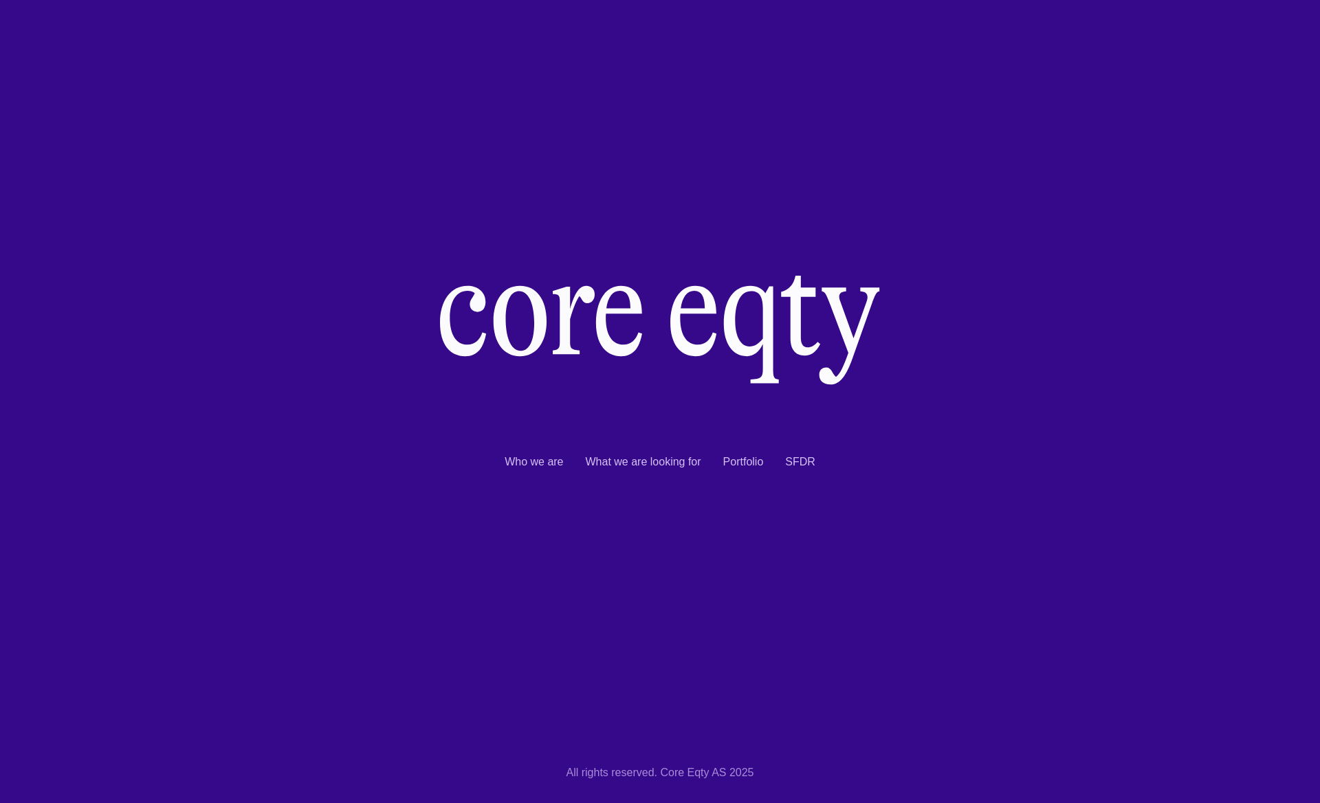 Core Eqty