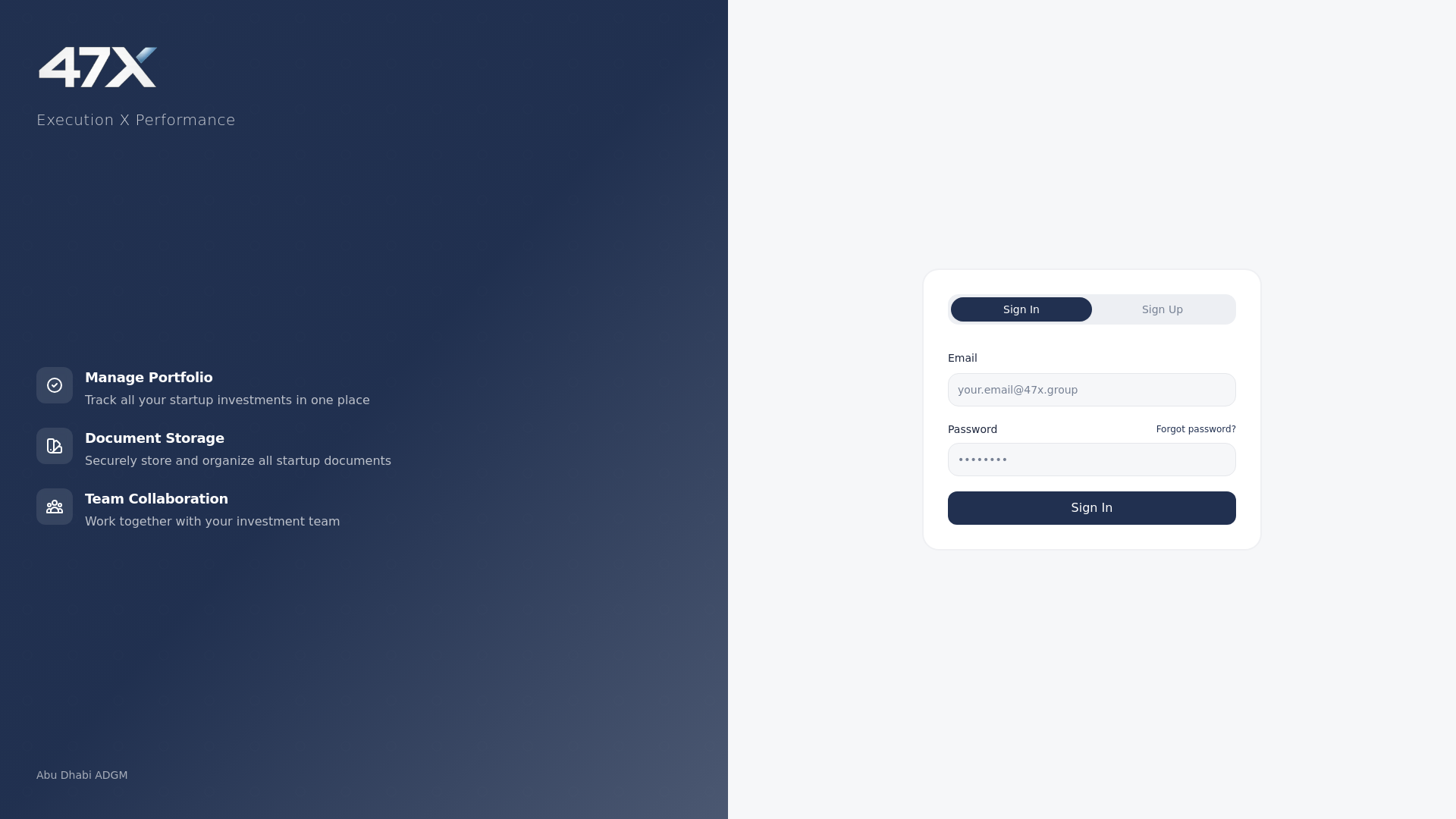 47X Management System