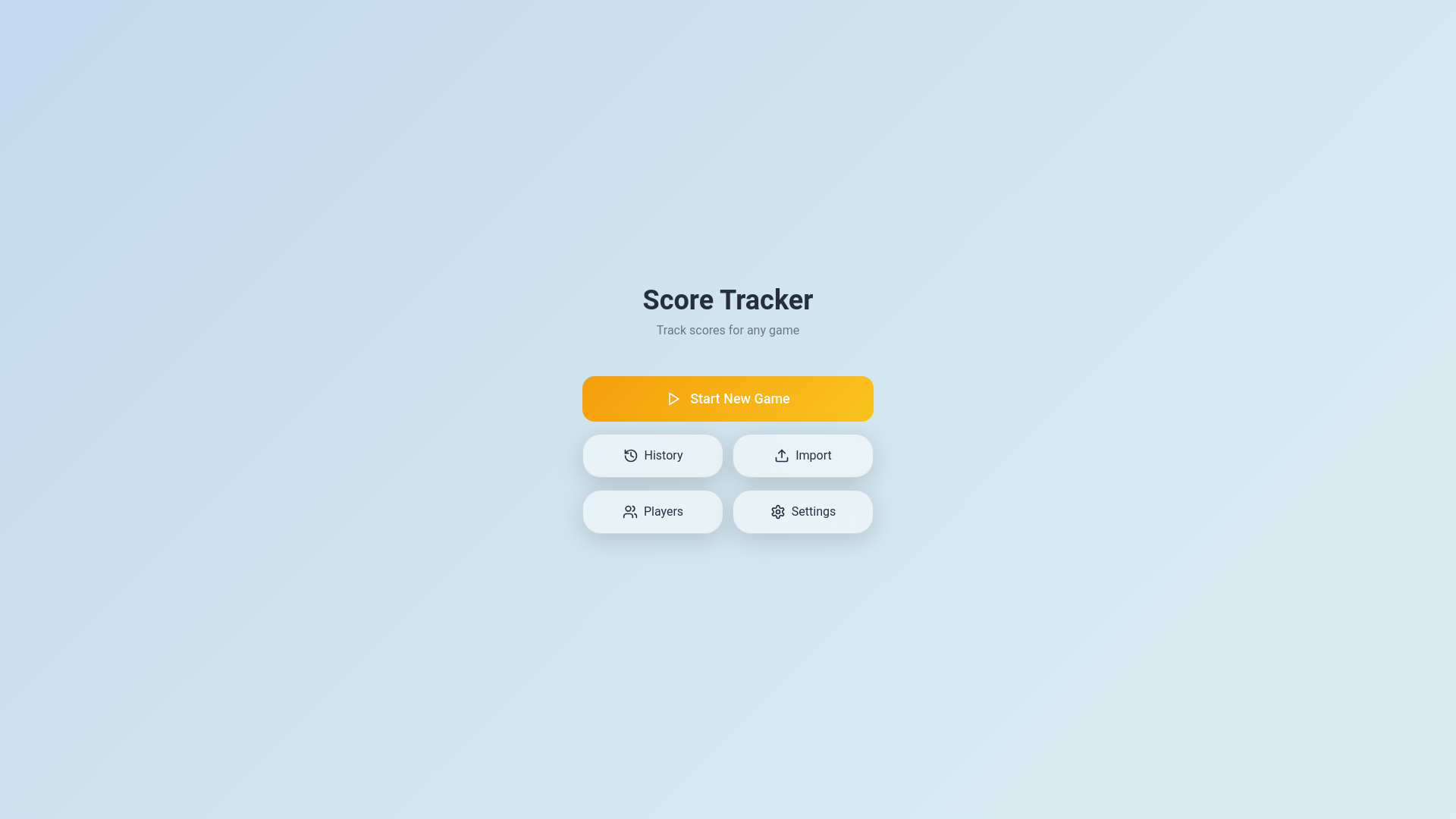 Score Tracker - Track Game Scores Easily