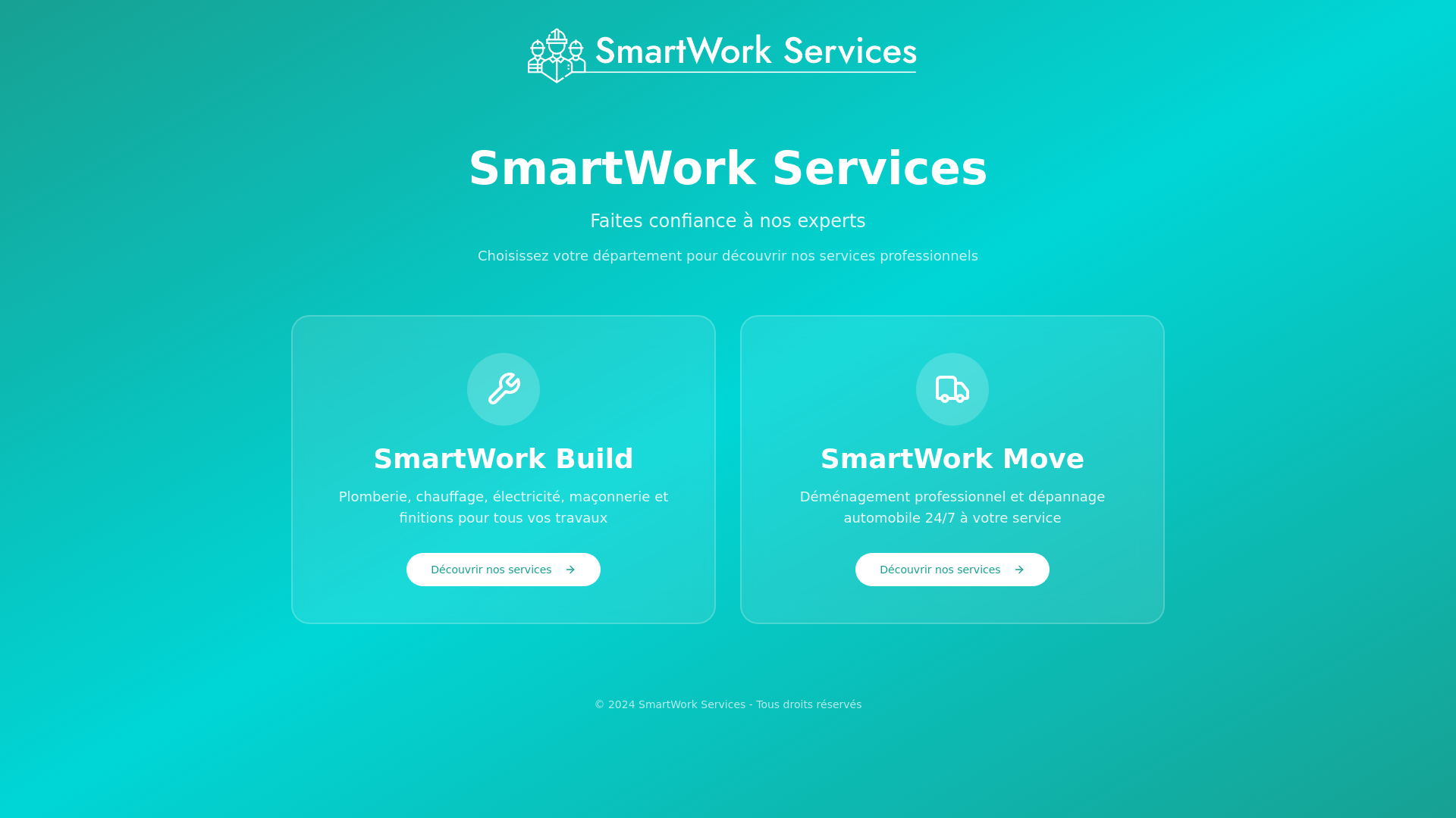 SmartWork Services - Rénovation, Plomberie & Électricité
