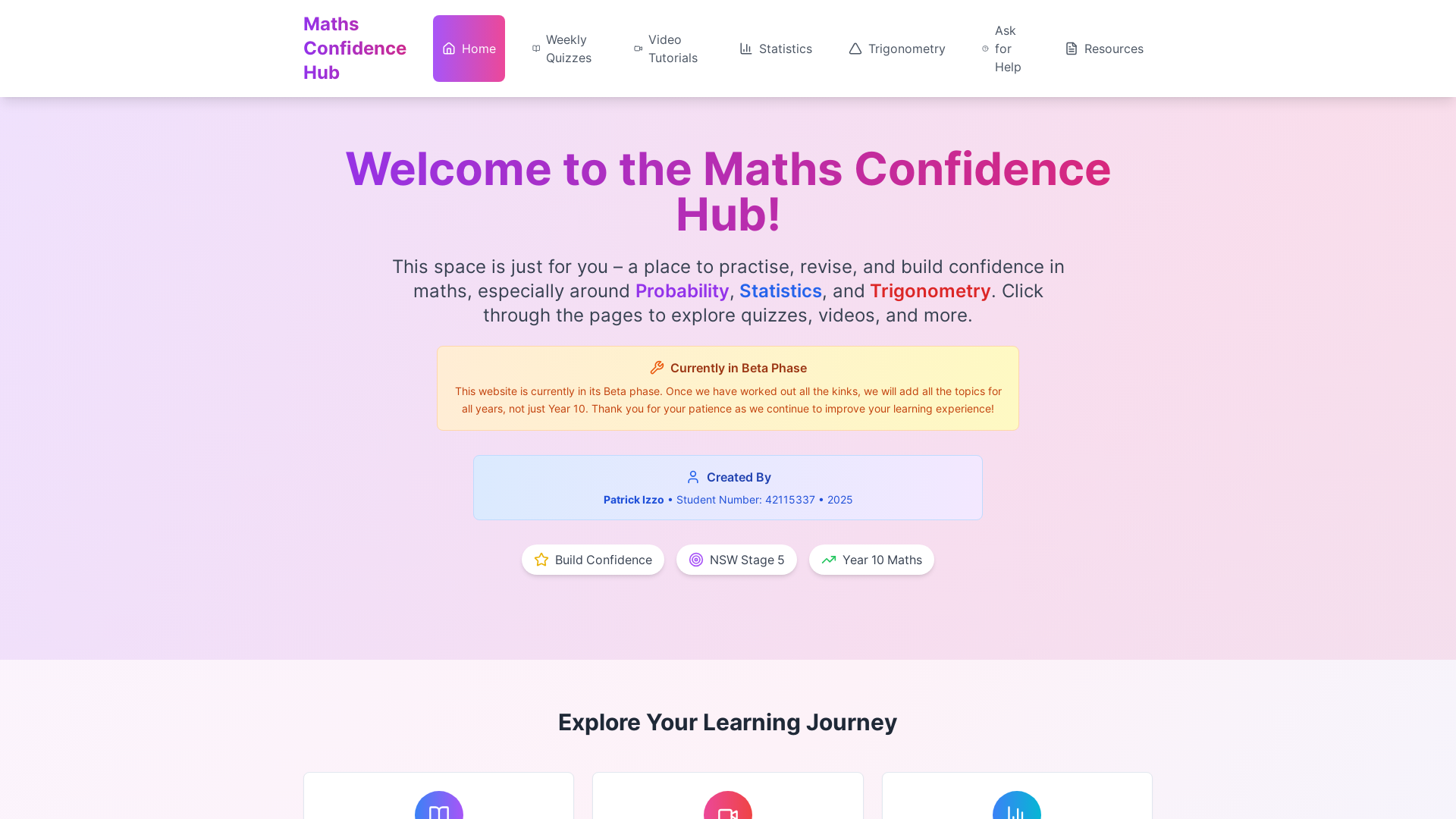 Maths Confidence Hub - Year 10 Probability