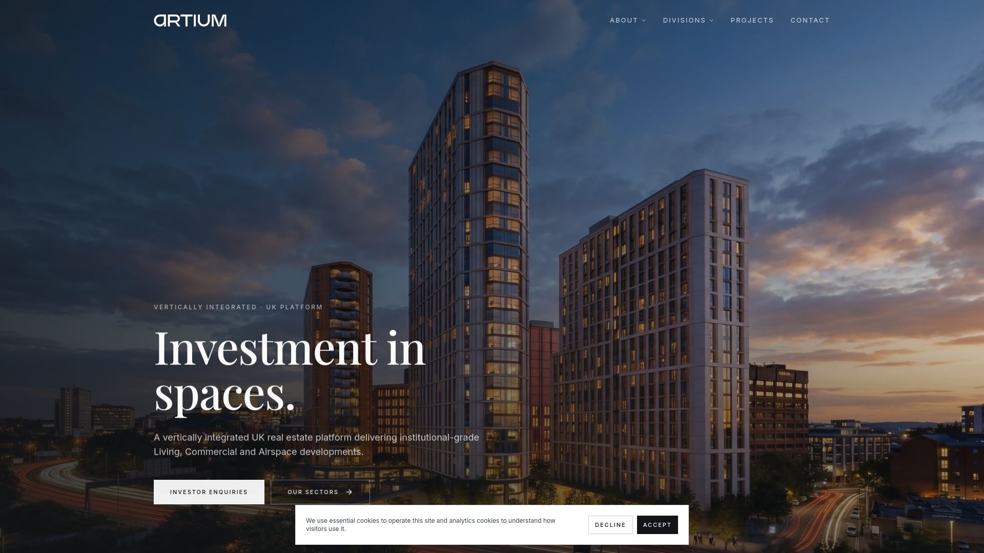Artium Group | Investment in spaces