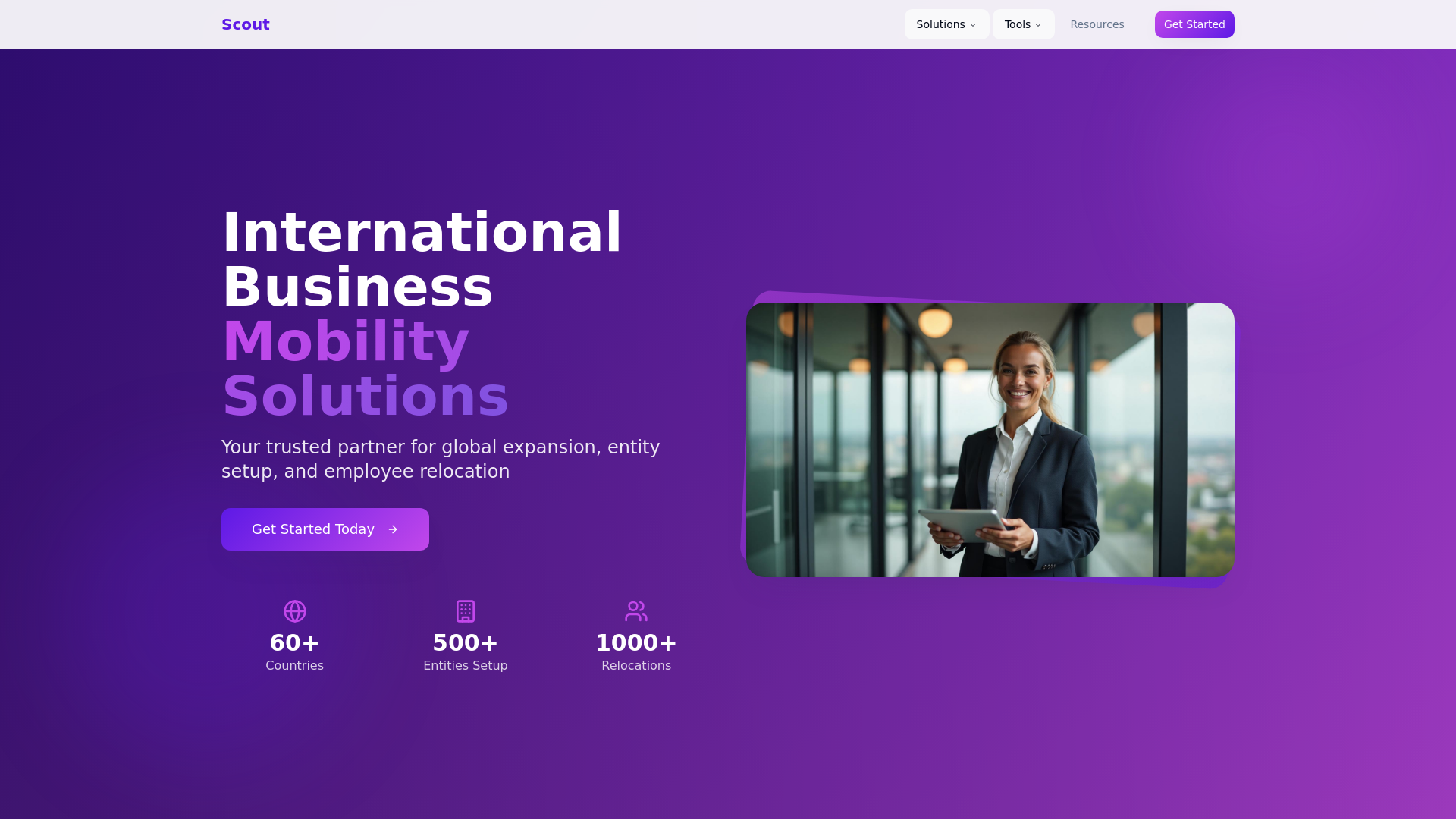 Scout Solutions - International Business Mobility