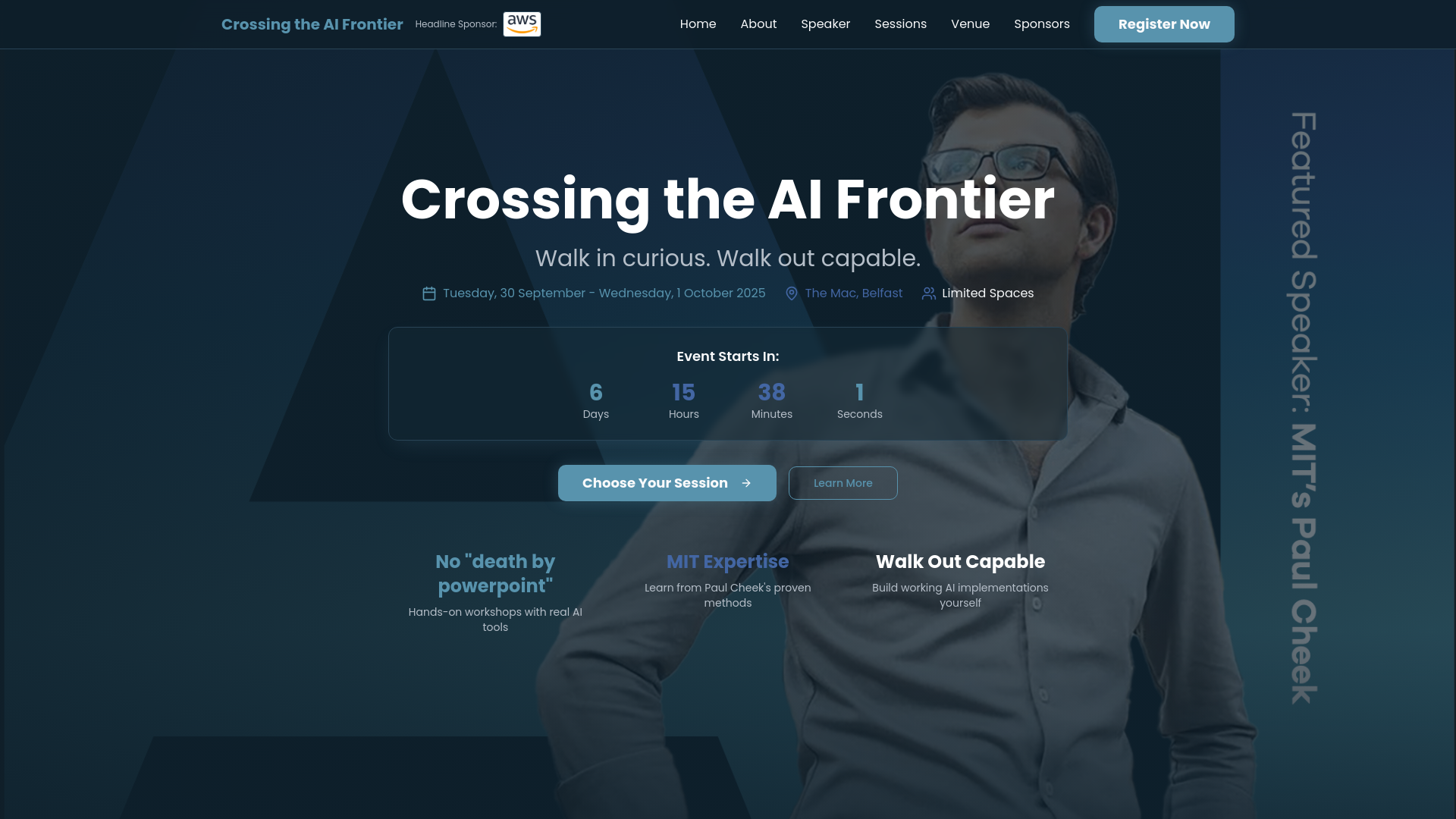 Crossing the AI Frontier - Walk In Curious, Walk Out Capable