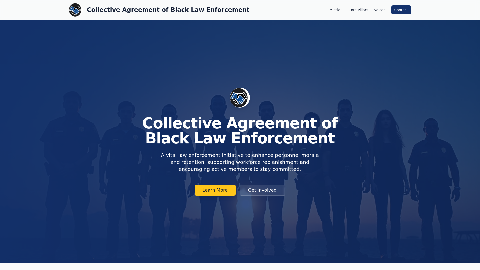 Collective Agreement of Black Law Enforcement - Law Enforcement Support