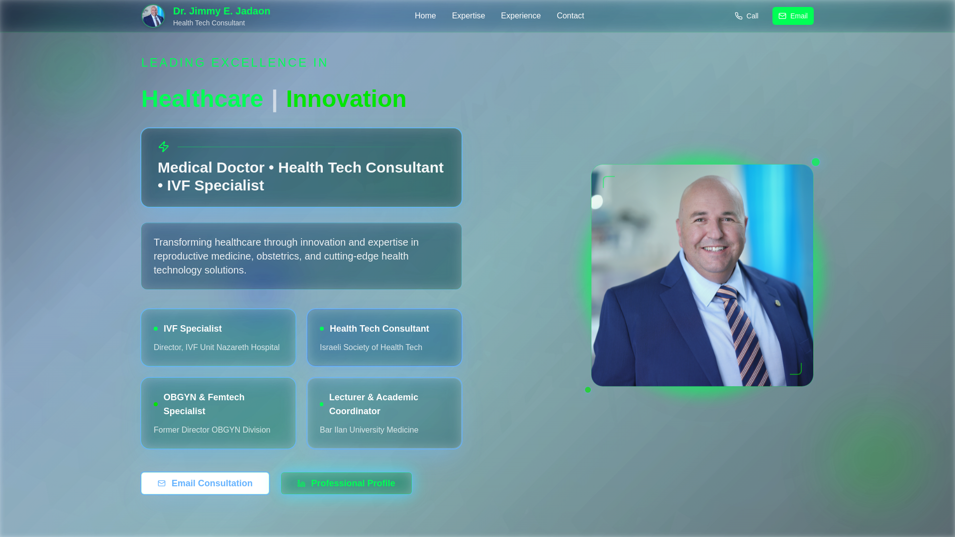 Dr. Jimmy E. Jadaon - Health Tech Consultant | IVF Specialist & Medical ...