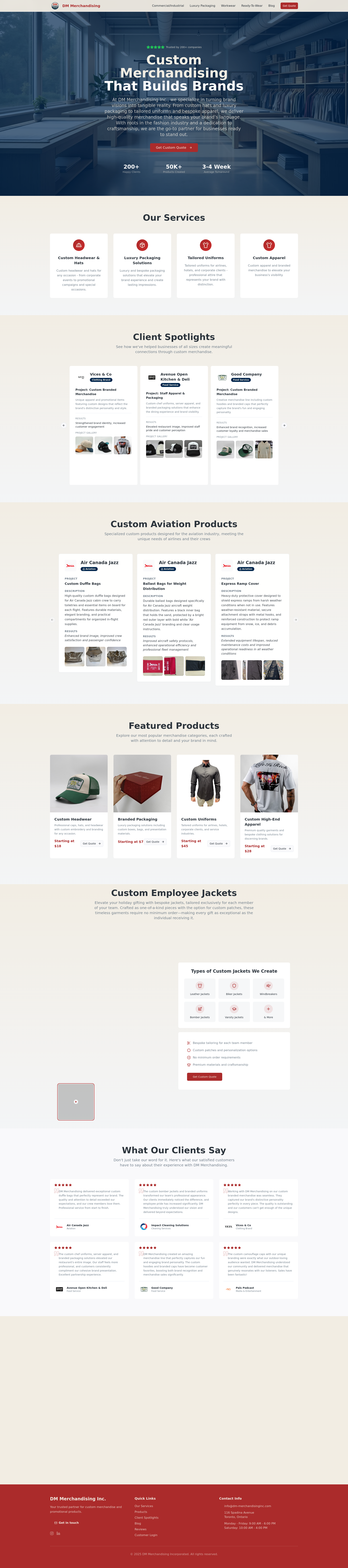 DM Merchandising Inc. | Merchandise and Promotional Products