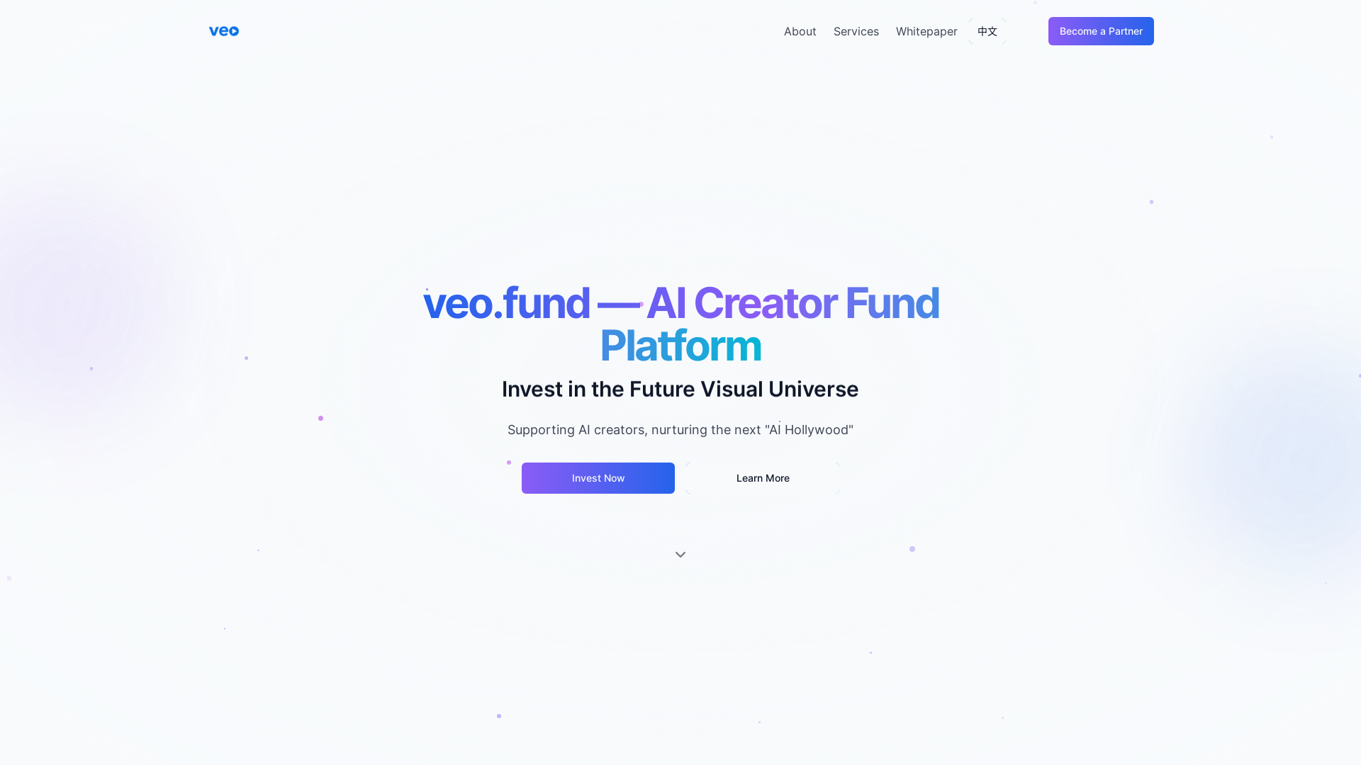 veo.fund — AI Creator Fund Platform