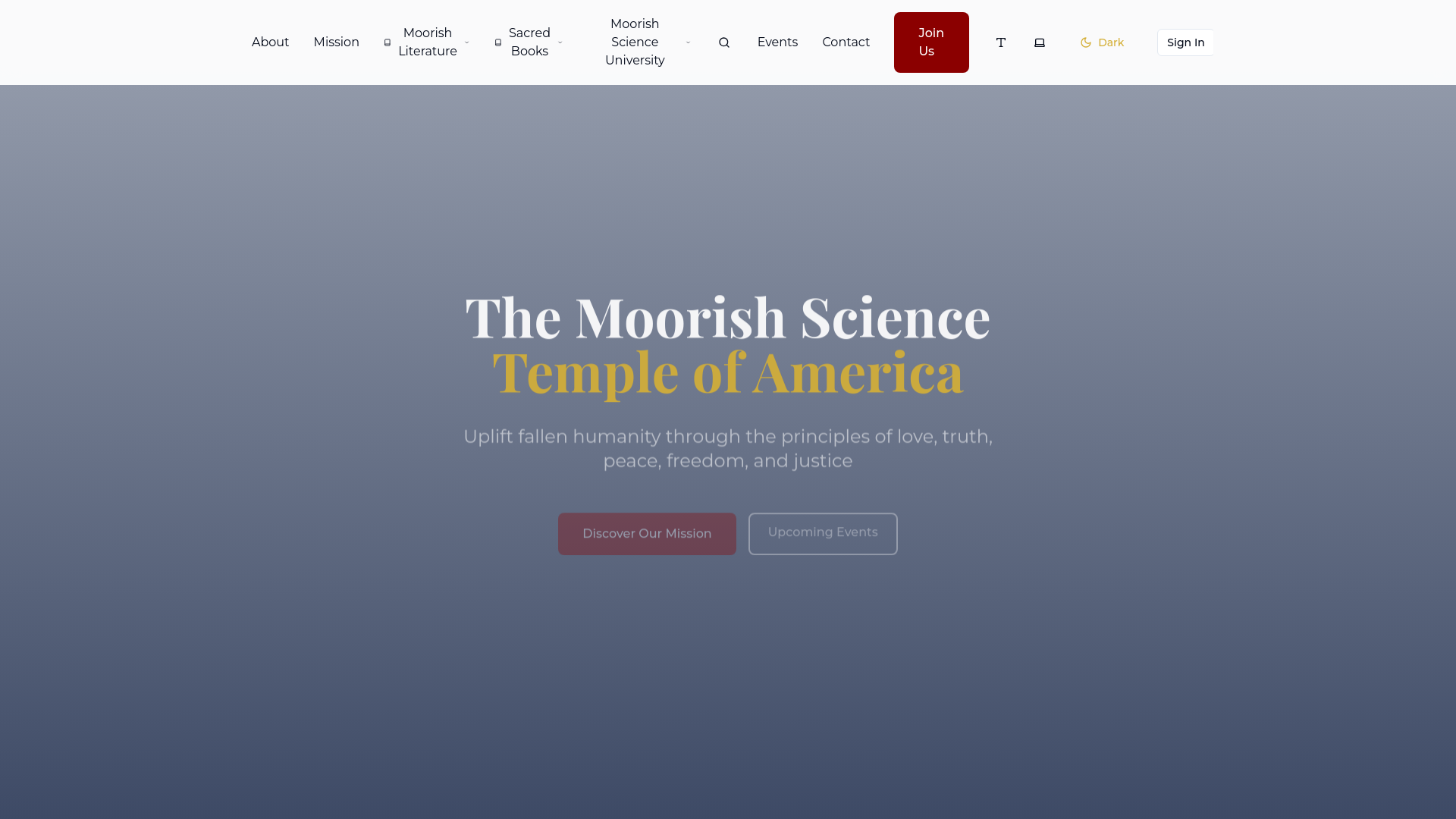 Moorish Science Temple of America