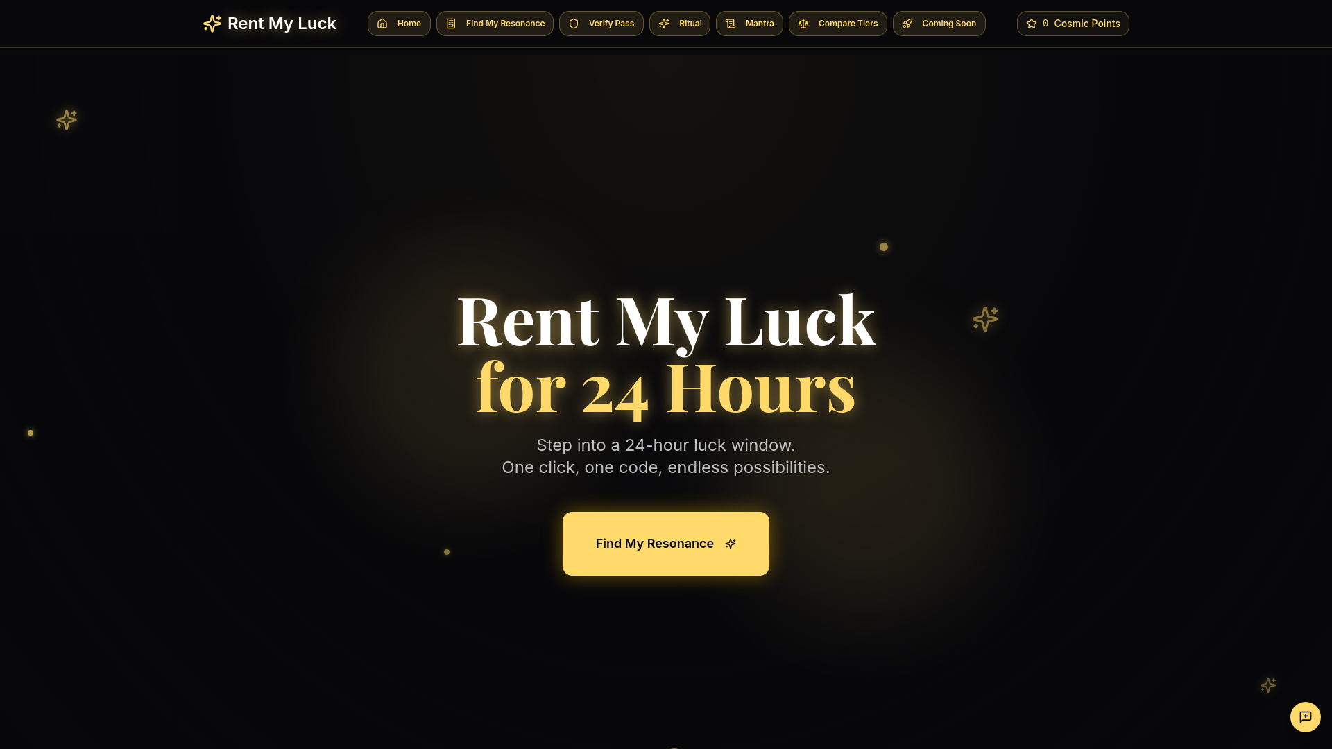 Rent My Luck - Borrow Luck for 24 Hours