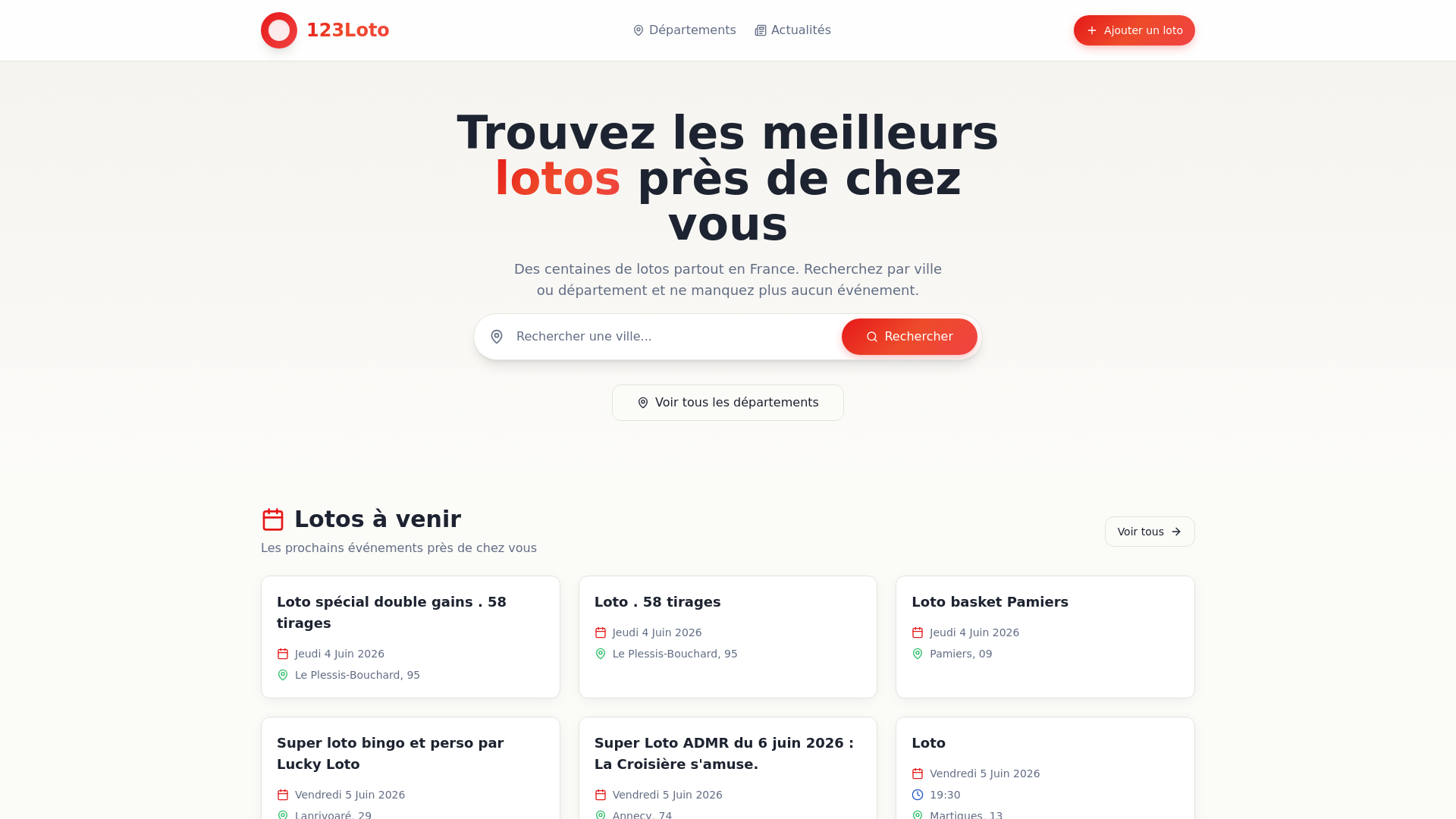 Loto En Creuse 23