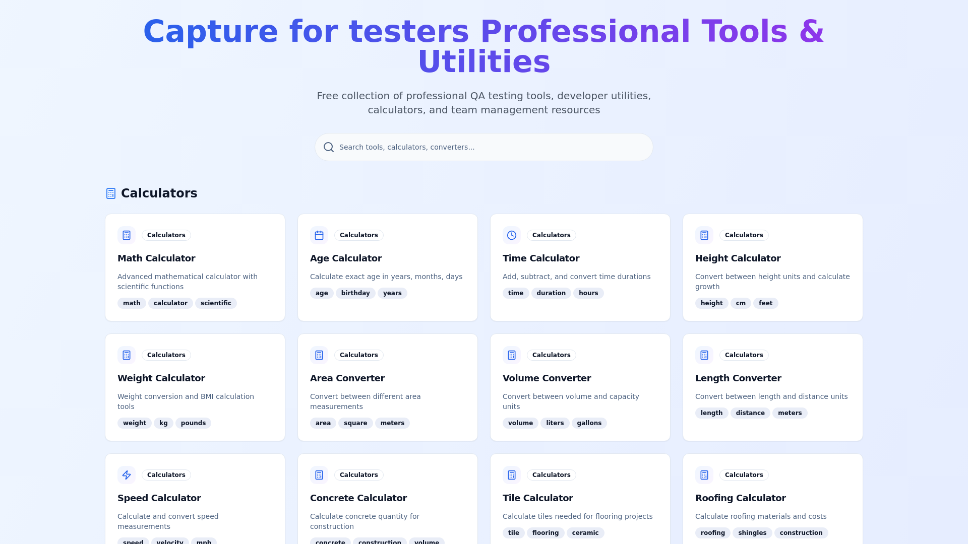 Capture - Free QA Testing Tools | Software Testing, Test Automation ...