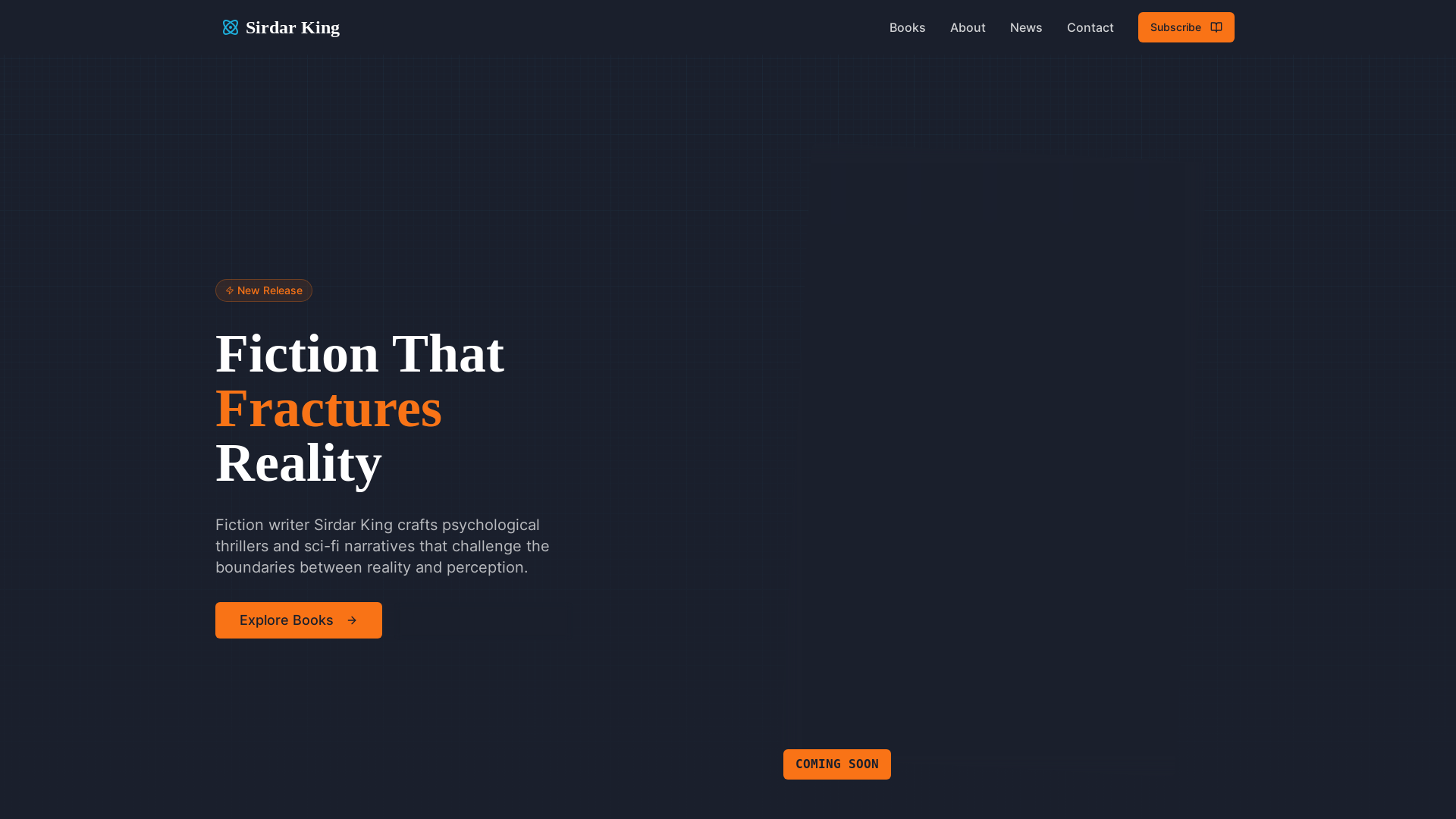 David R King | Sci-Fi Thriller Author