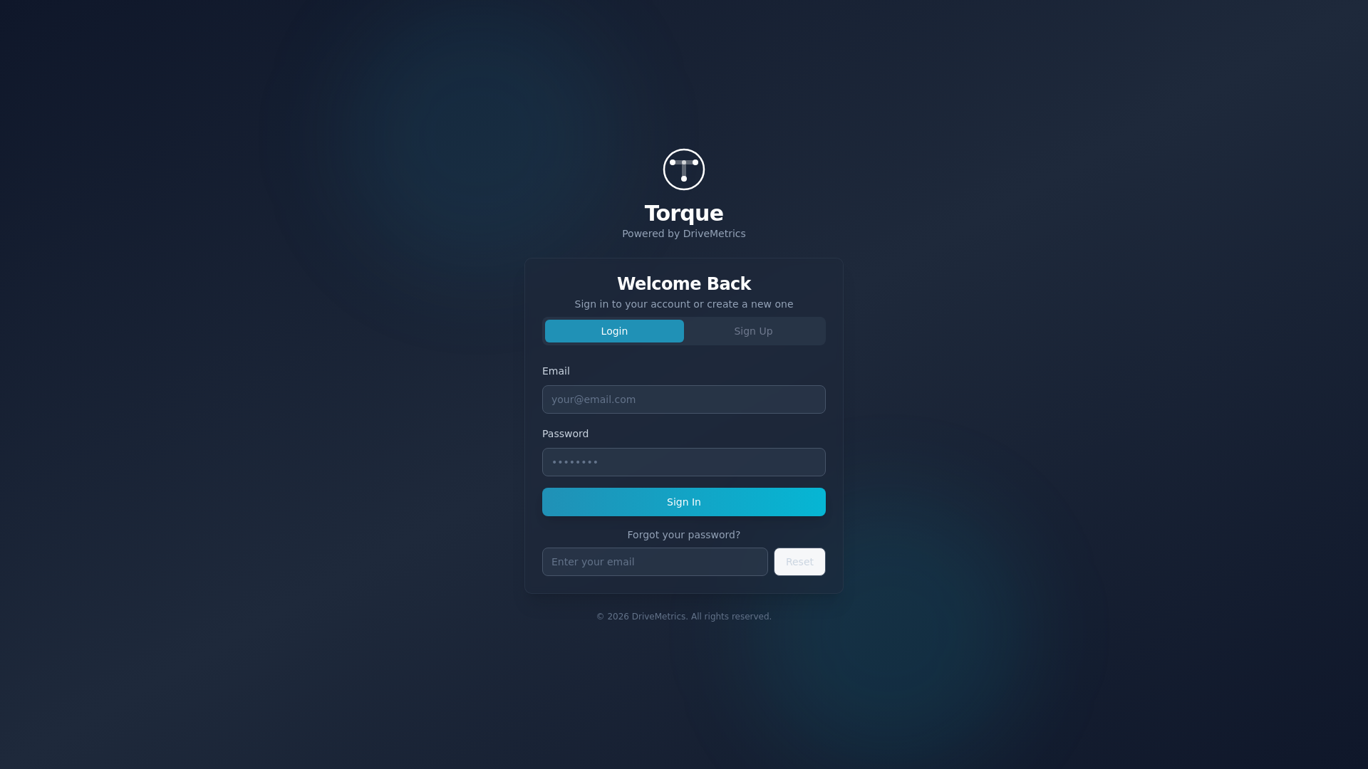 Torque - Powered by DriveMetrics