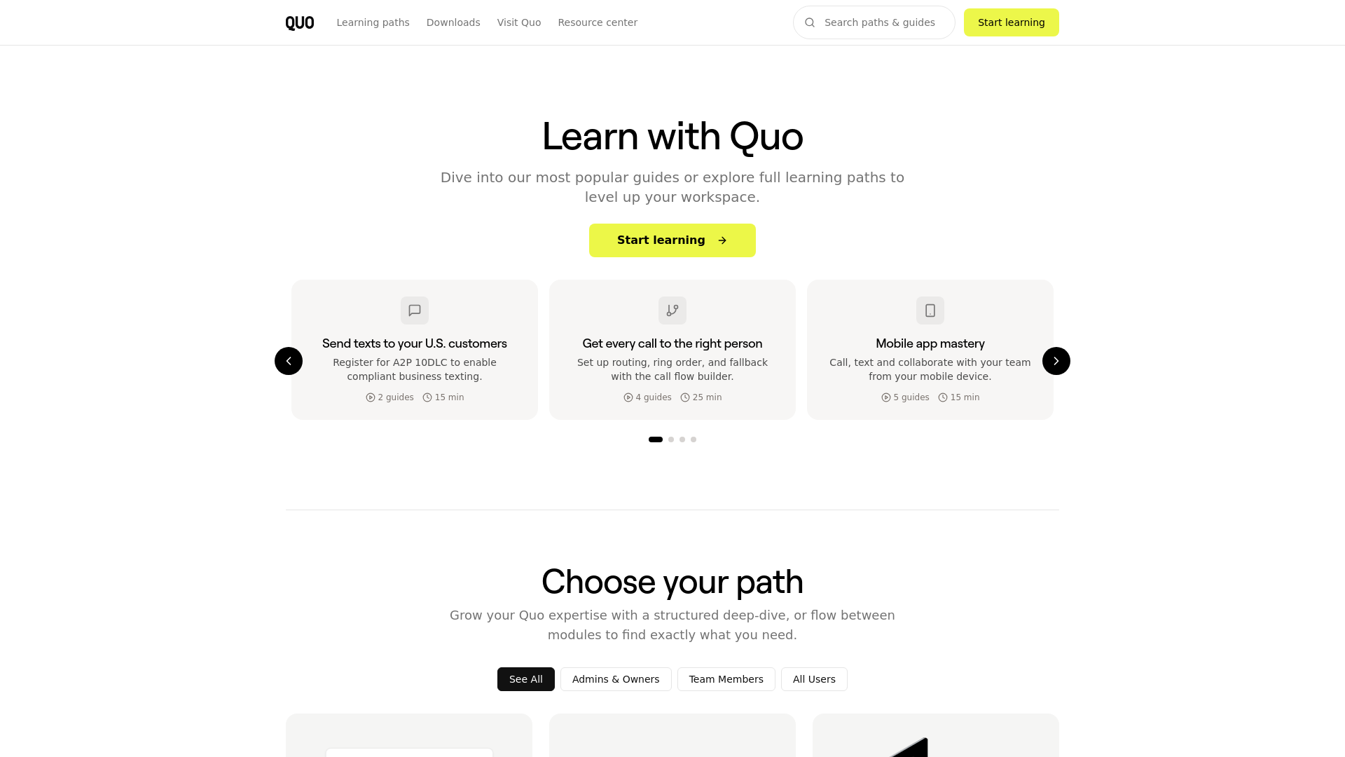 Learn with Quo | Quo Academy
