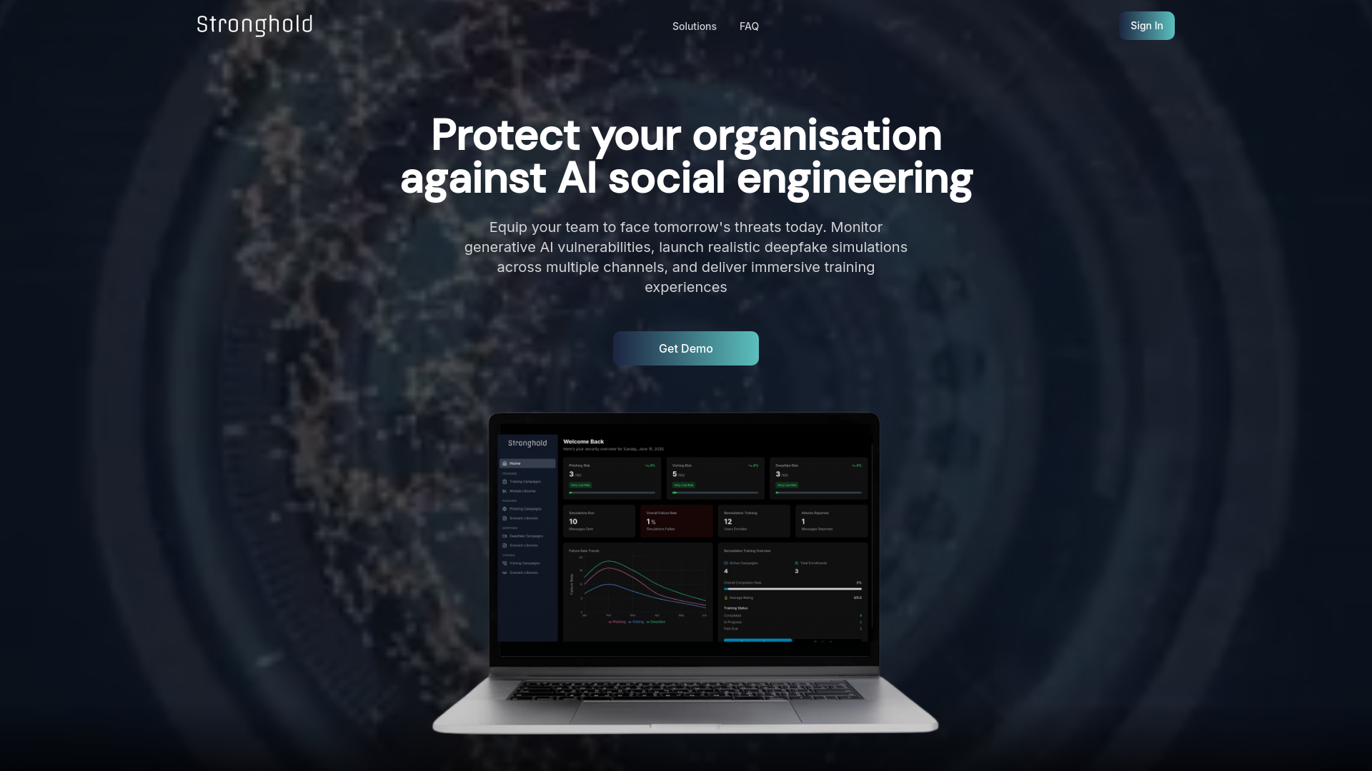Stronghold Security AI | Protecting Organizations from AI Social ...