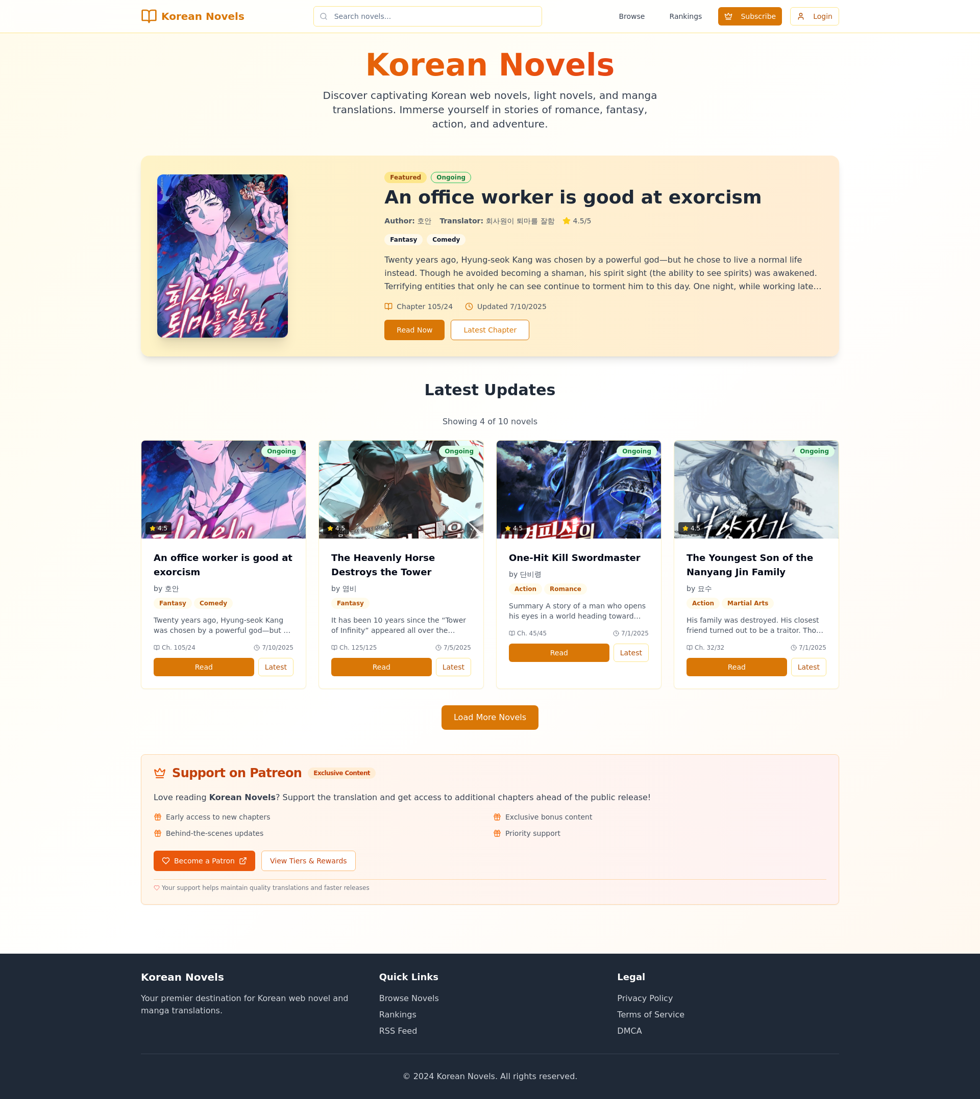 KoWebNovel - Read Light Novels Online