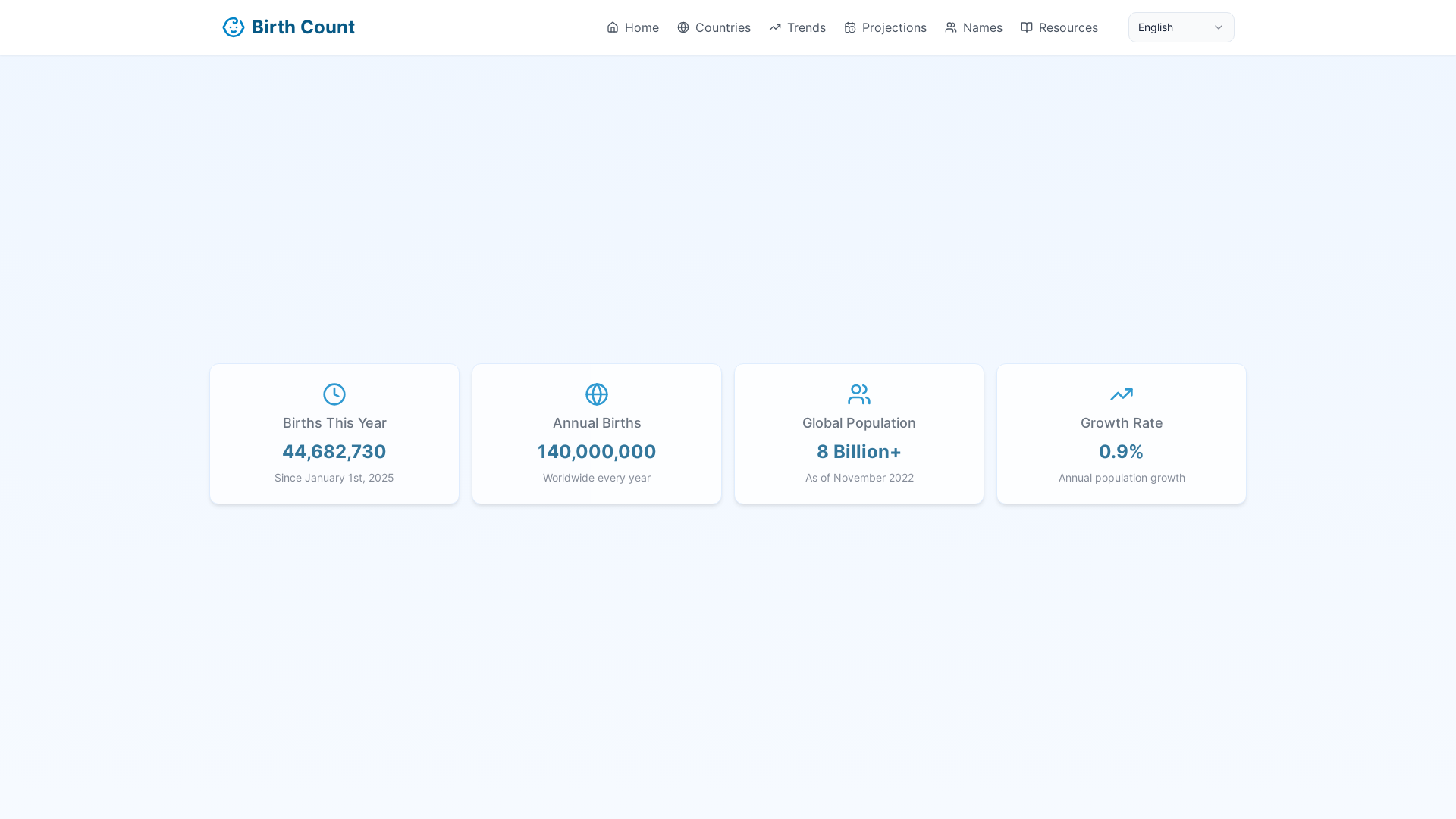 Birth Count - Global Birth Pulse Tracker