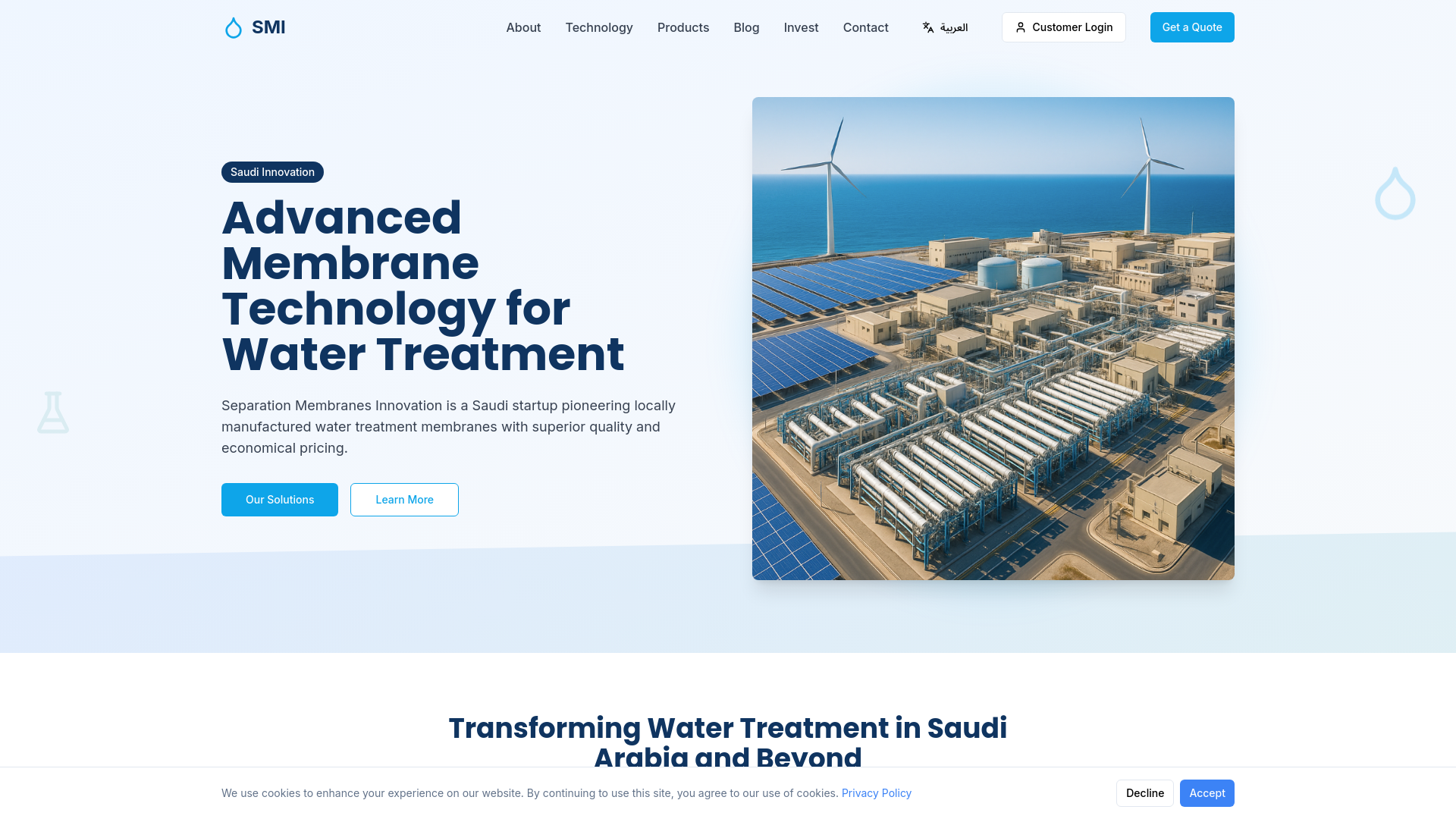 Separation Membranes Innovation | Advanced Water Treatment Technology
