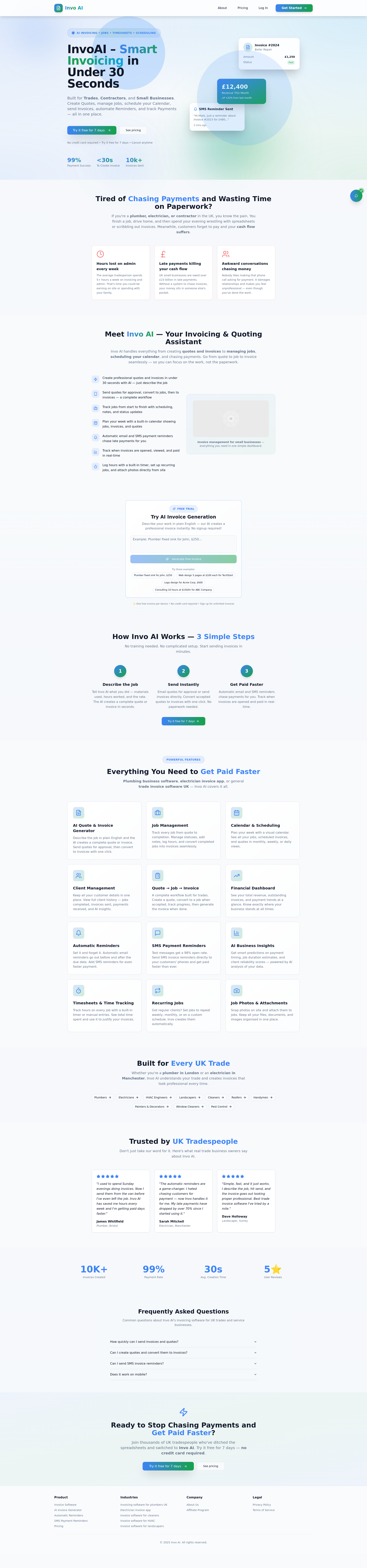 Invo AI - Invoice Management Made Simple