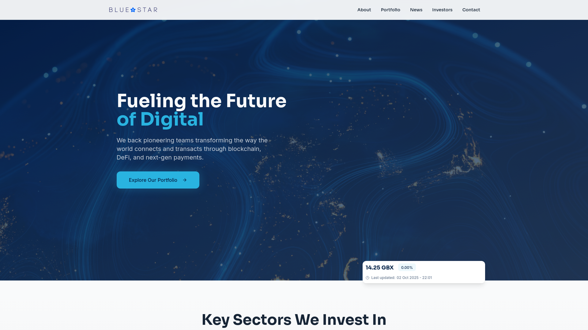 Blue Star Capital plc - Venture Capital & Web3 Investment