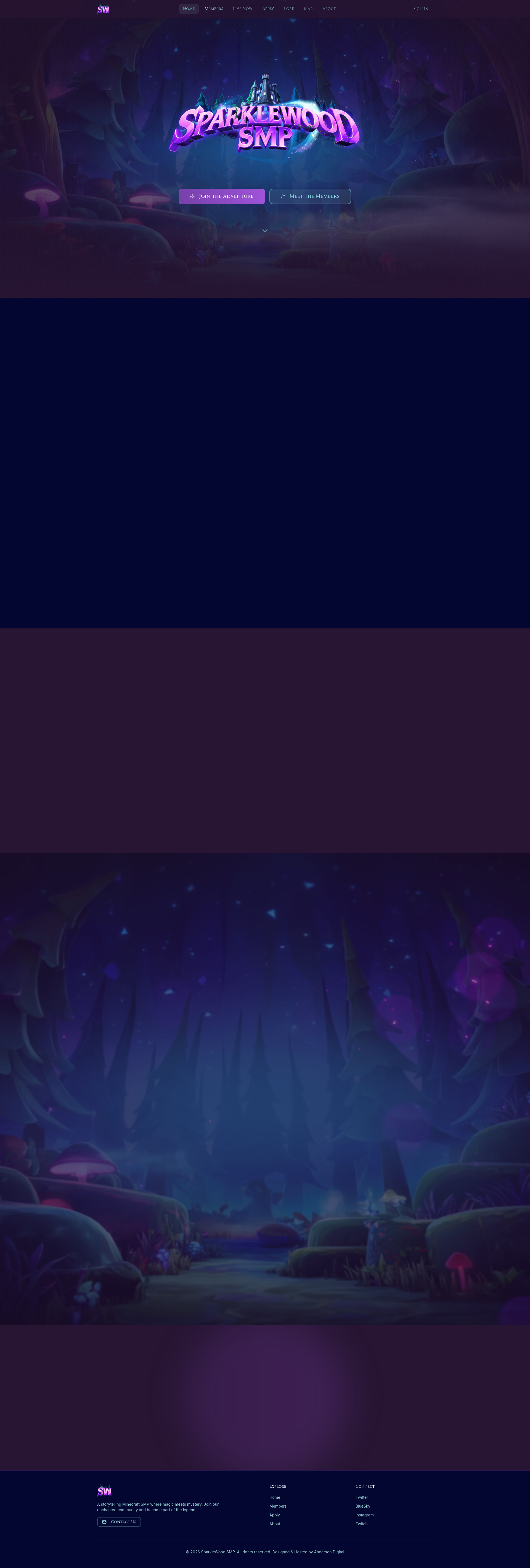 SparkleWood | Enchanted Minecraft SMP Community