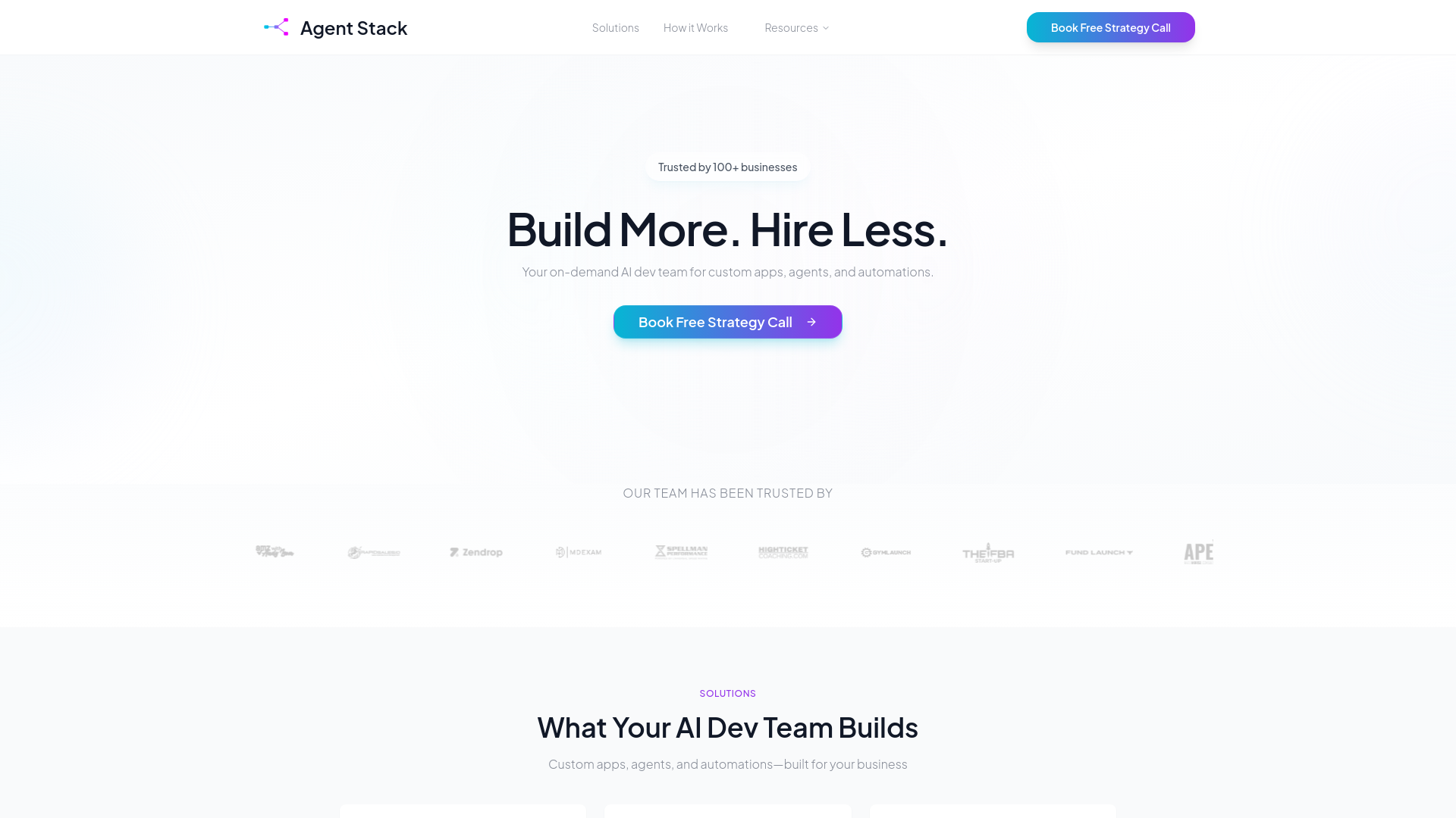 Agent Stack - AI Automation on Demand
