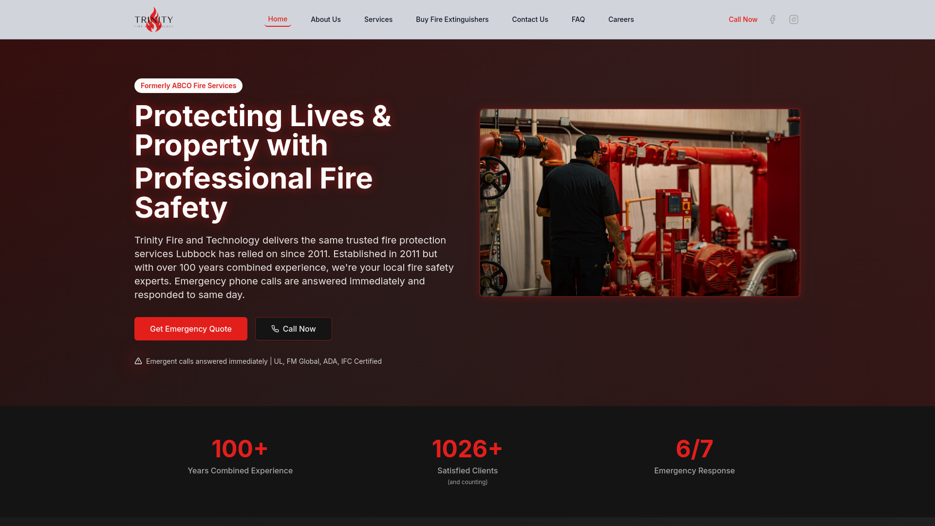 Trinity Fire & Technologies | Fire Protection Services Lubbock TX