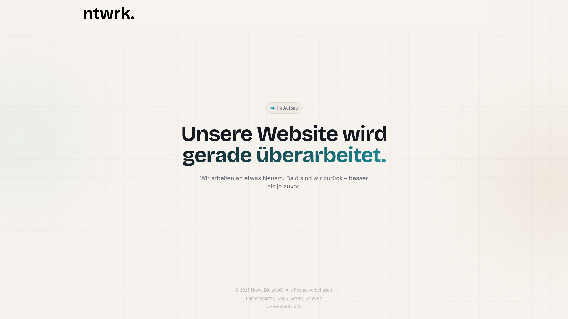 ntwrk | KI-gestützte Marketinglösungen – Bald verfügbar