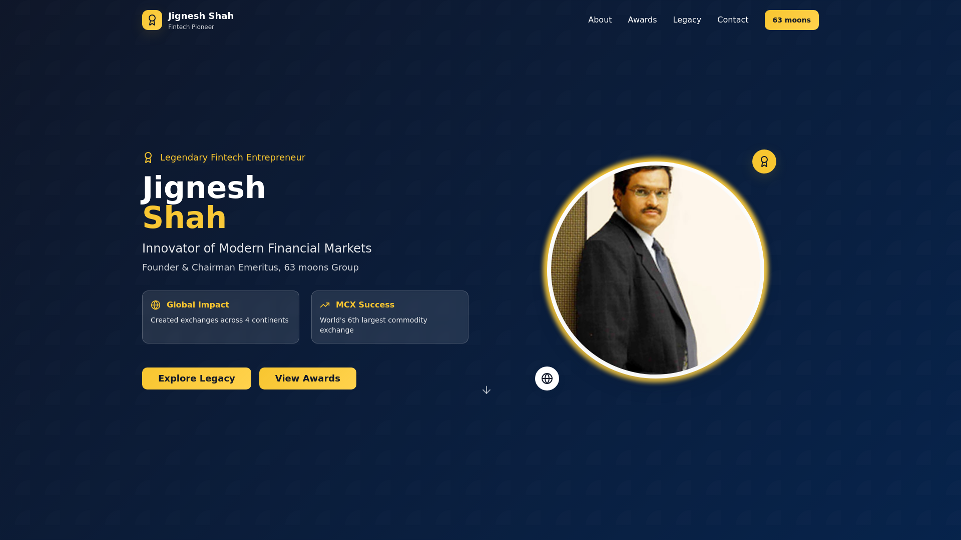 Jignesh Shah - Innovator of Modern Financial Markets