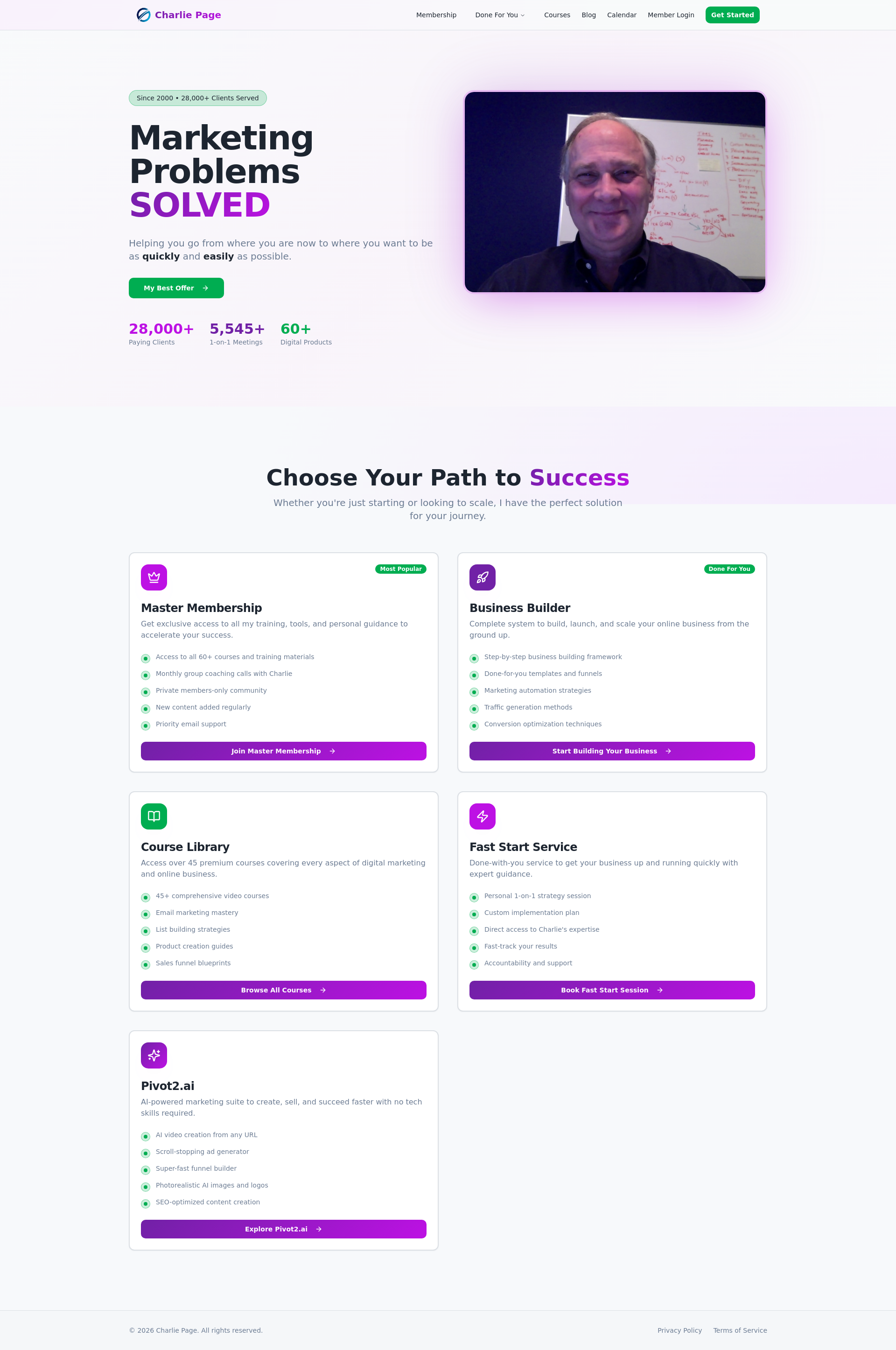 Charlie Page - Digital Marketing Expert