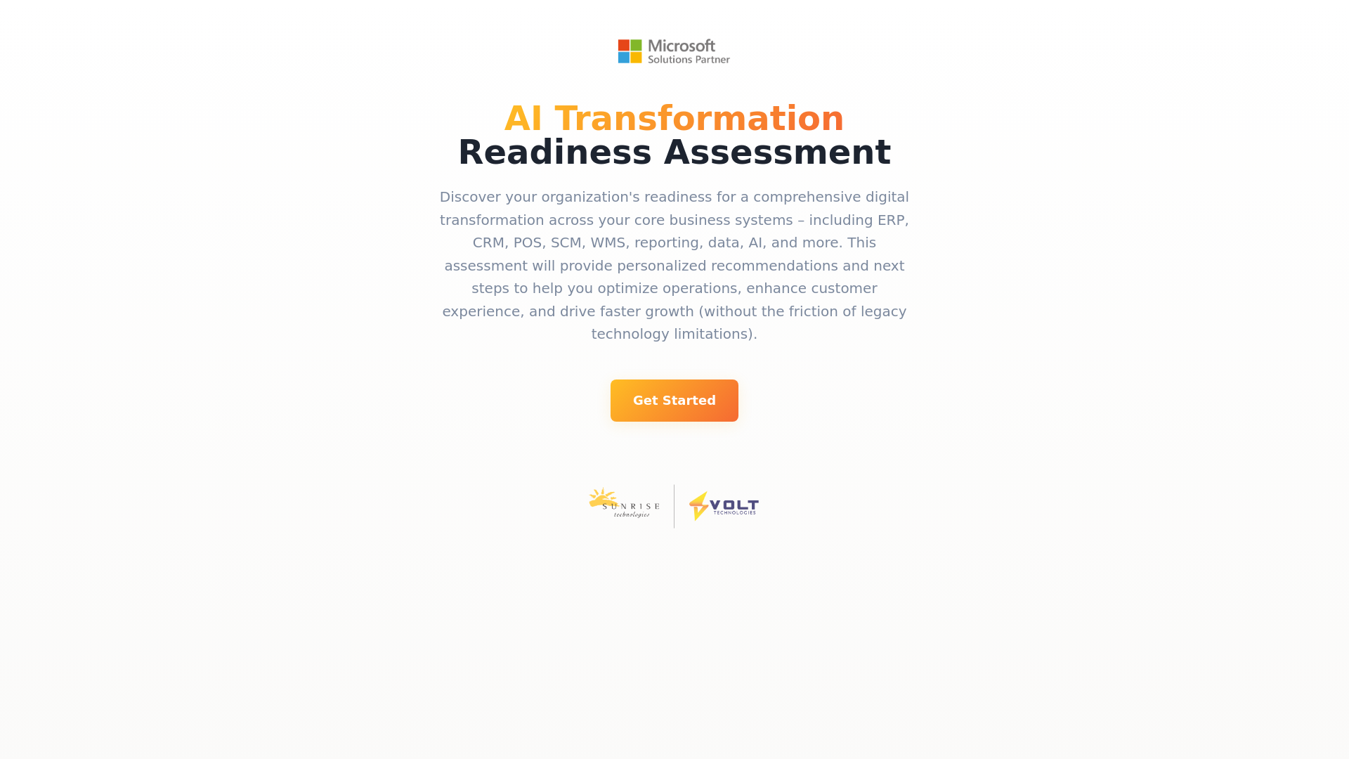 AI Transformation Readiness Assessment
