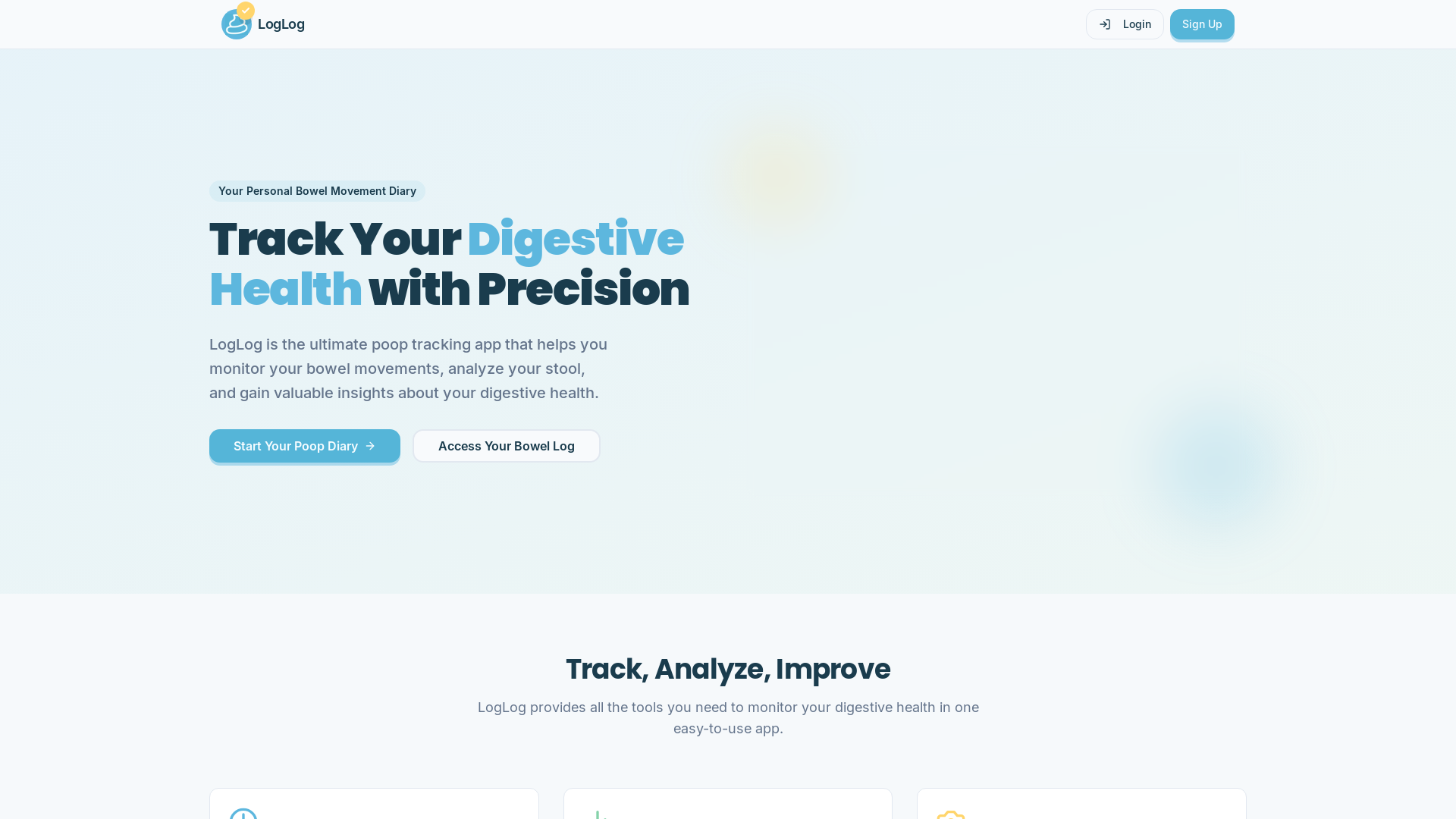 LogLog - #1 Poop Tracker App | Track Your Bowel Movements and Digestive Health