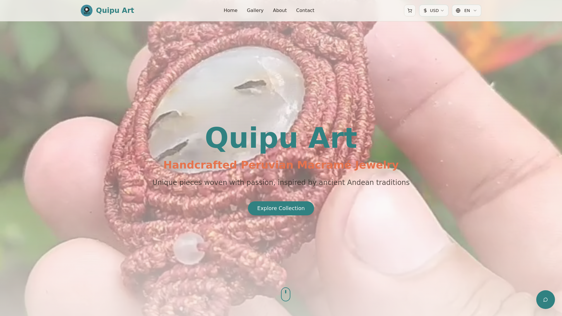 Quipu Art - Handcrafted Peruvian Macramé Jewelry