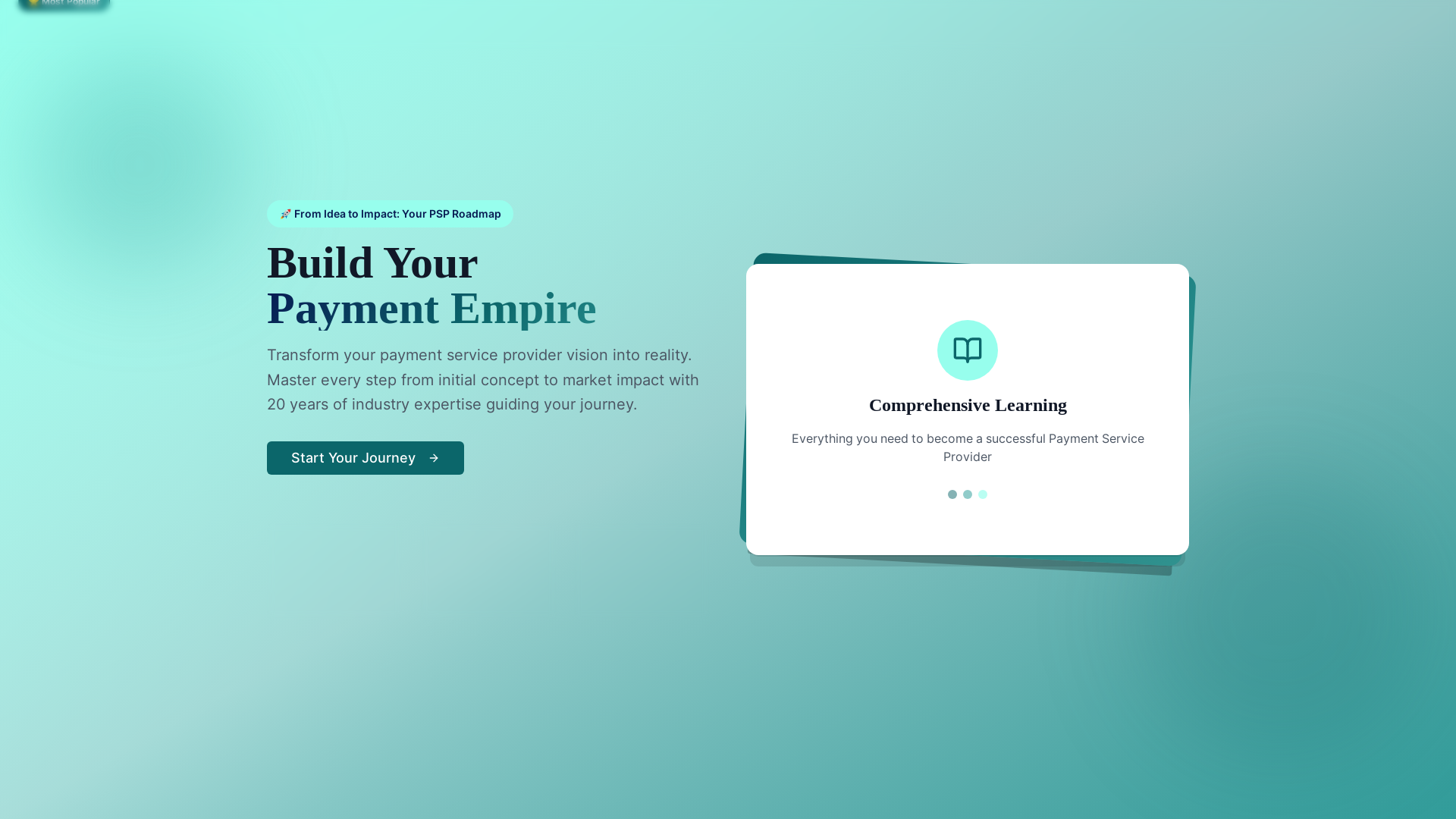 PSP Academy - From Idea to Impact: Your PSP Roadmap