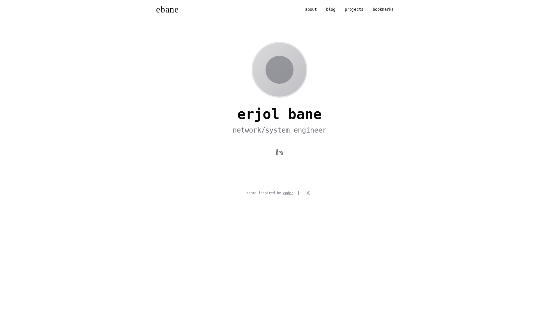 My Personal Blog - Erjol Bane